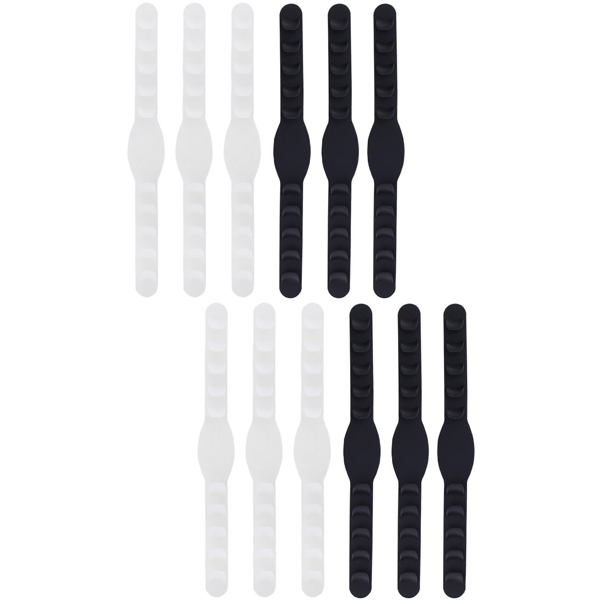 OUNONA 12 Pcs Mask Silicone Bands Mask Hanger Ear Protector Flexible ...