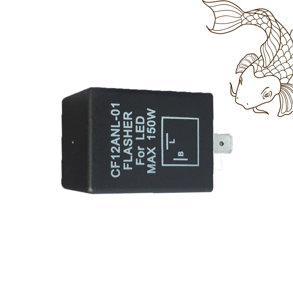OUNONA 12 V Relay Flasher Blinker Resistor Car LED Lights Turn Signal ...