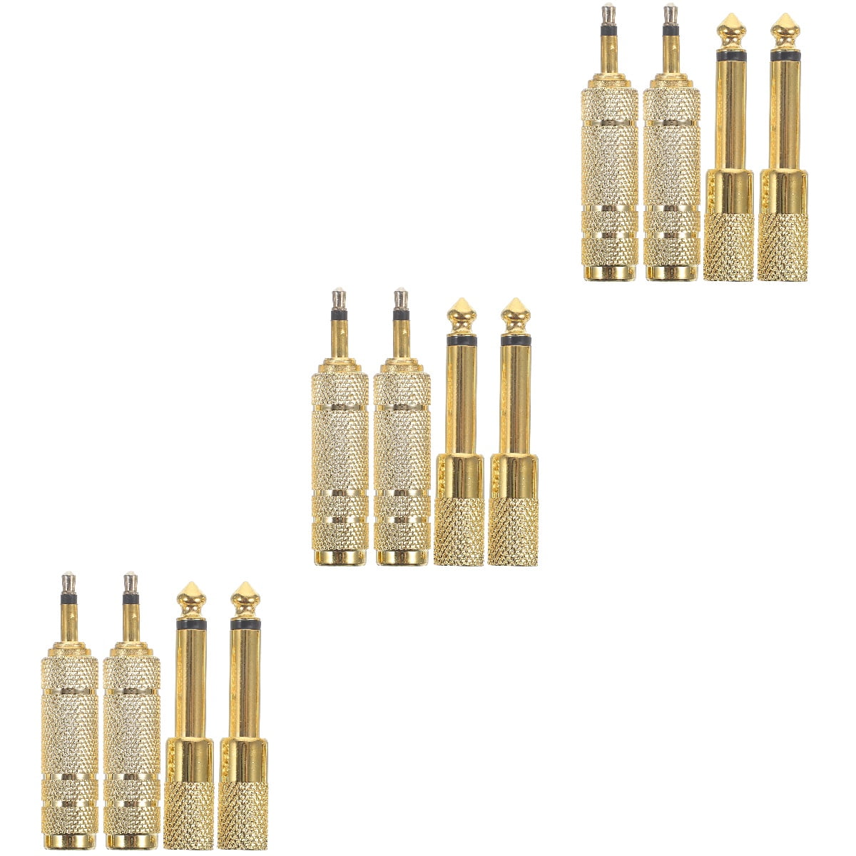 OUNONA 12 pcs Audio Stereo Plugs Replacement Headphone Adapters Audio ...