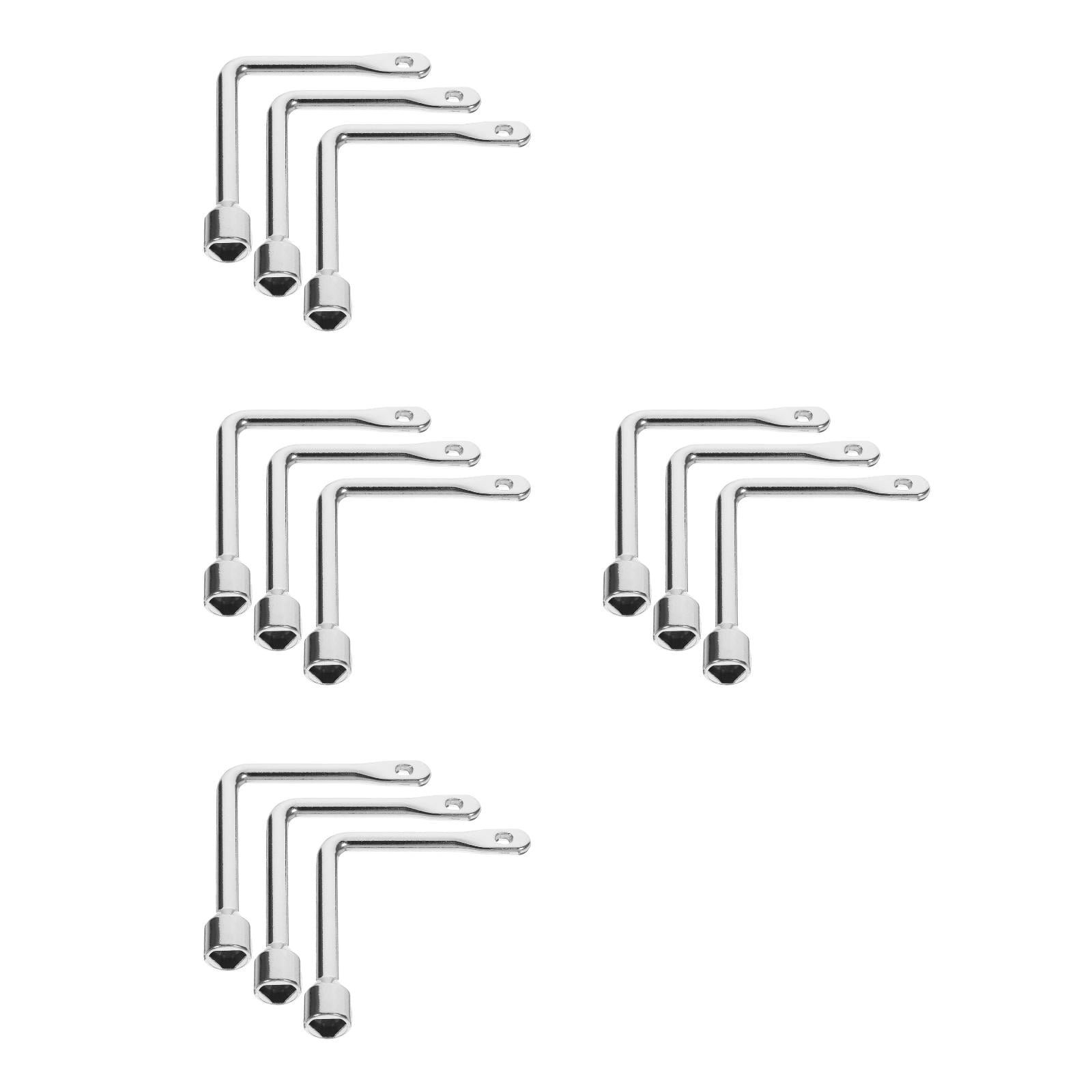 OUNONA 12 pcs Elevator Door Key Water Meter Key Water Key Radiator Key ...