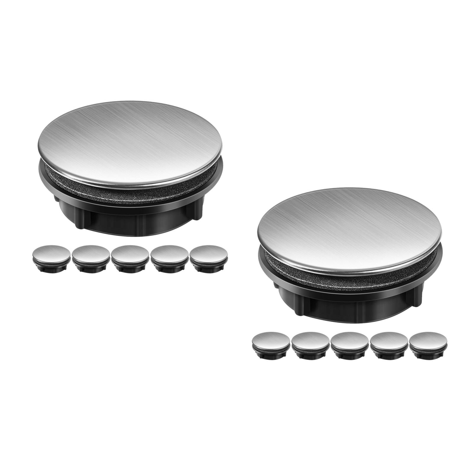 OUNONA 12 pcs Kitchen Sink Hole Plugs Stainless Steel Sink Hole Cover ...