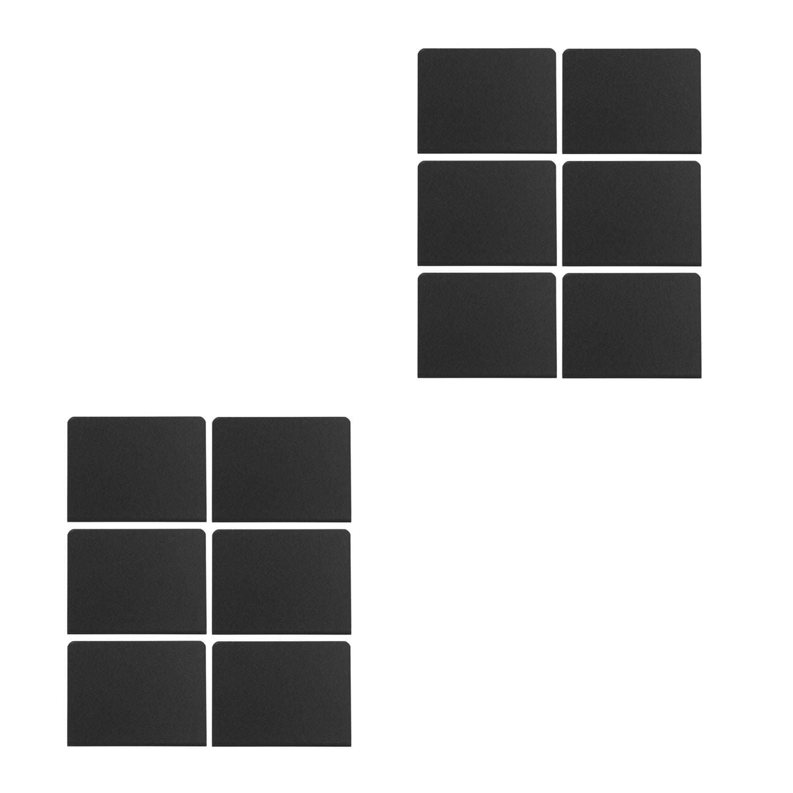 OUNONA 12 pcs Mini Chalkboard Signs Blackboard Signs for Food Small ...