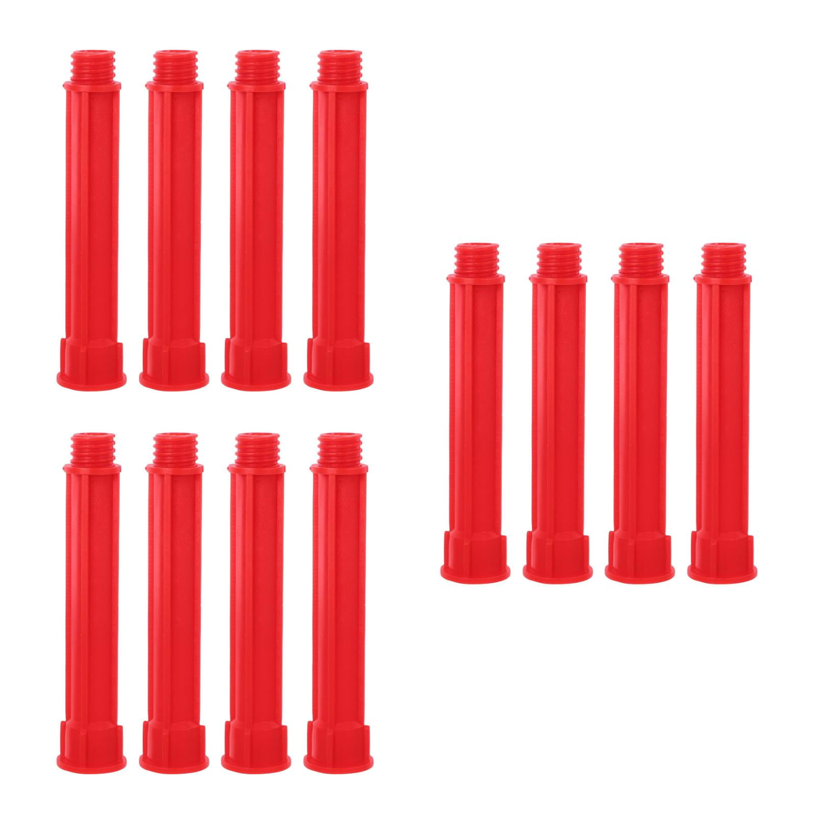 OUNONA 12 pcs Plastic Caulk Applicator Tips Caulking Nozzle Extension ...