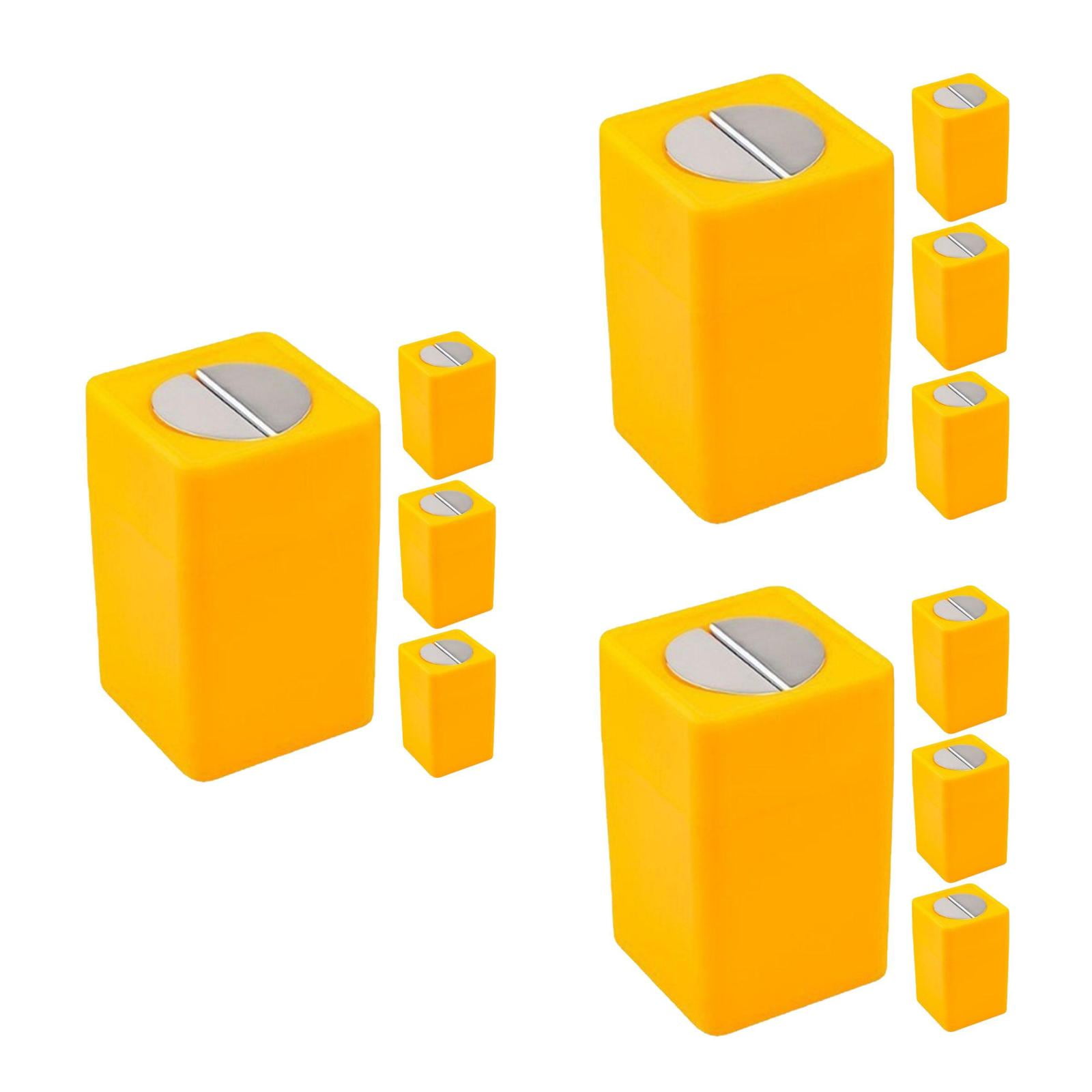 OUNONA 12 pcs Razor Blade Disposal Container Safety Razor Storage Bank ...