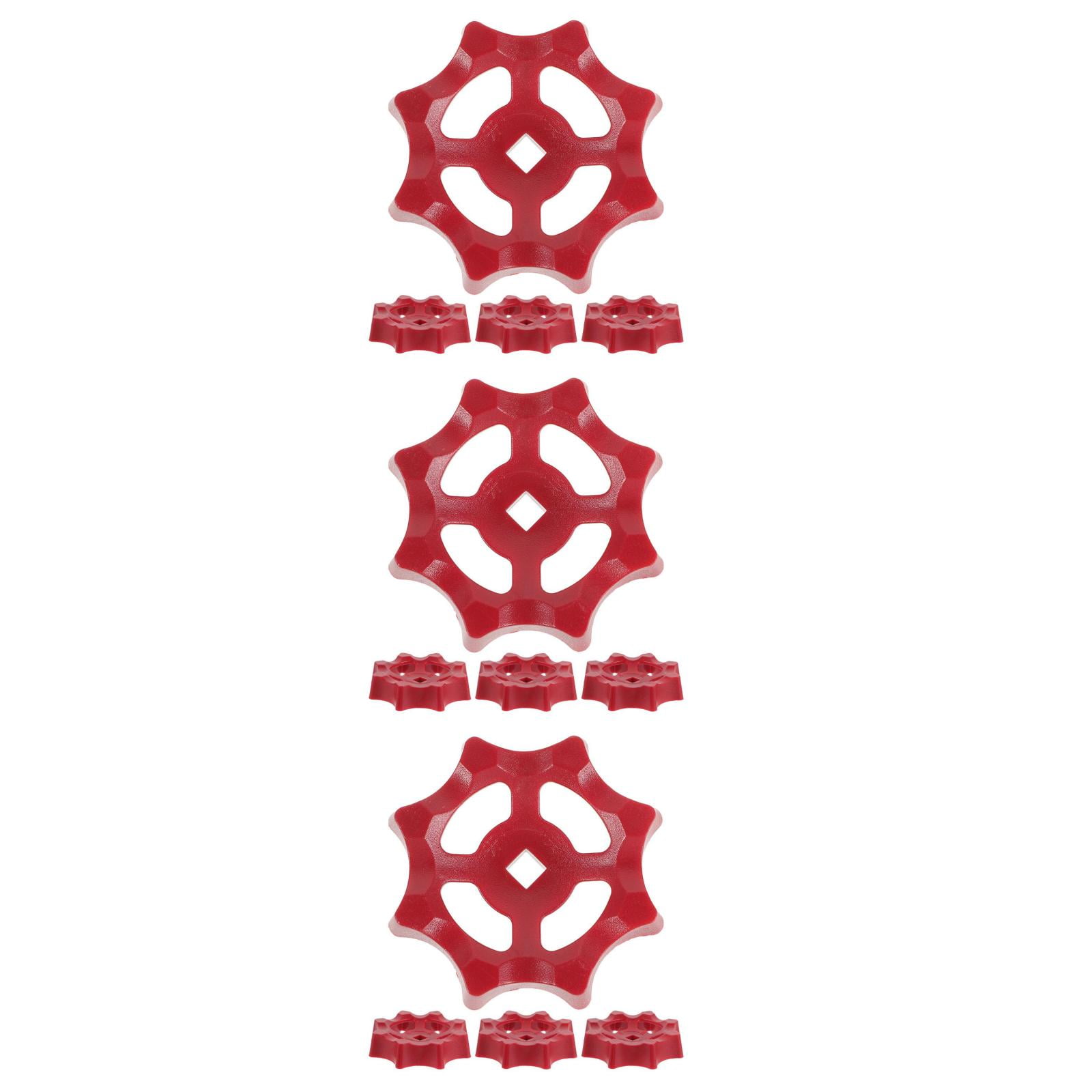 OUNONA 12 pcs Replacement Gate Valve Handwheel Hose Bib Handle Water ...