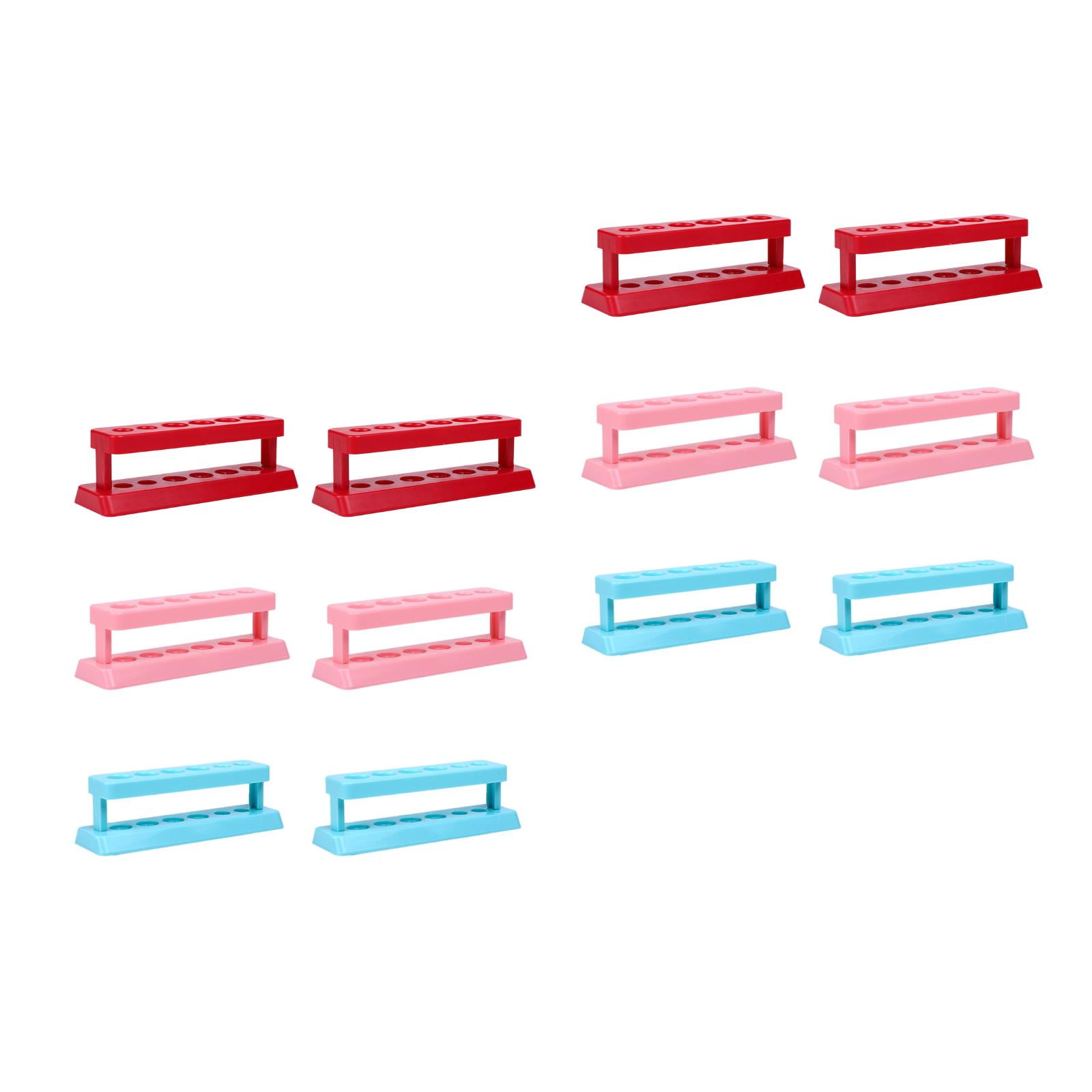 OUNONA 12 pcs Test Tube Stand Plastic Test Tube Rack Holder School ...