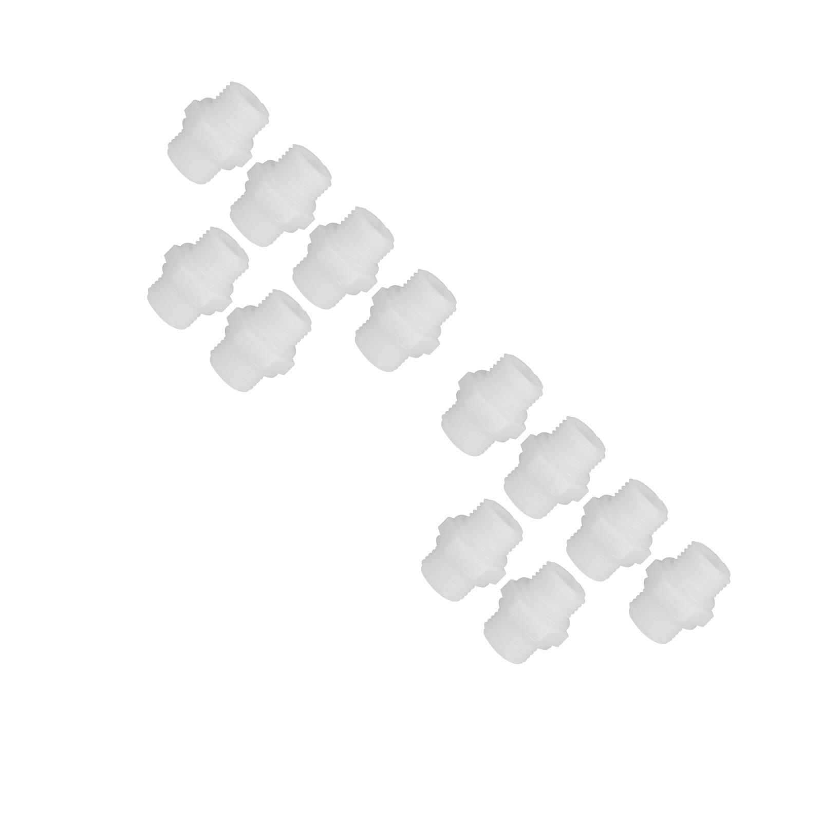OUNONA 12 pcs Tube Quick Connectors PE Water Filter Fittings Water ...