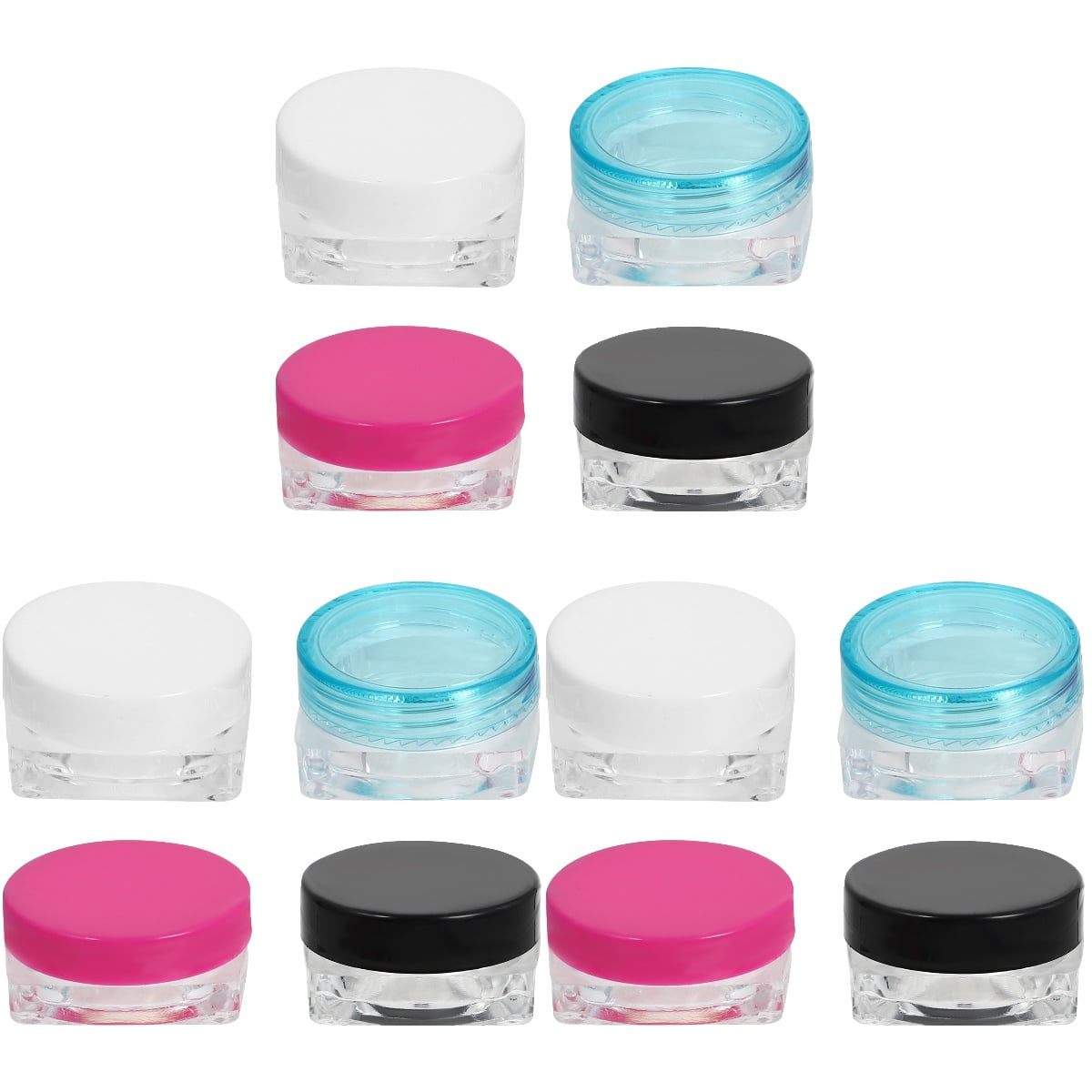 OUNONA 120 Pcs 5g Cosmetics Storage Jars Empty Makeup Samples Boxes ...