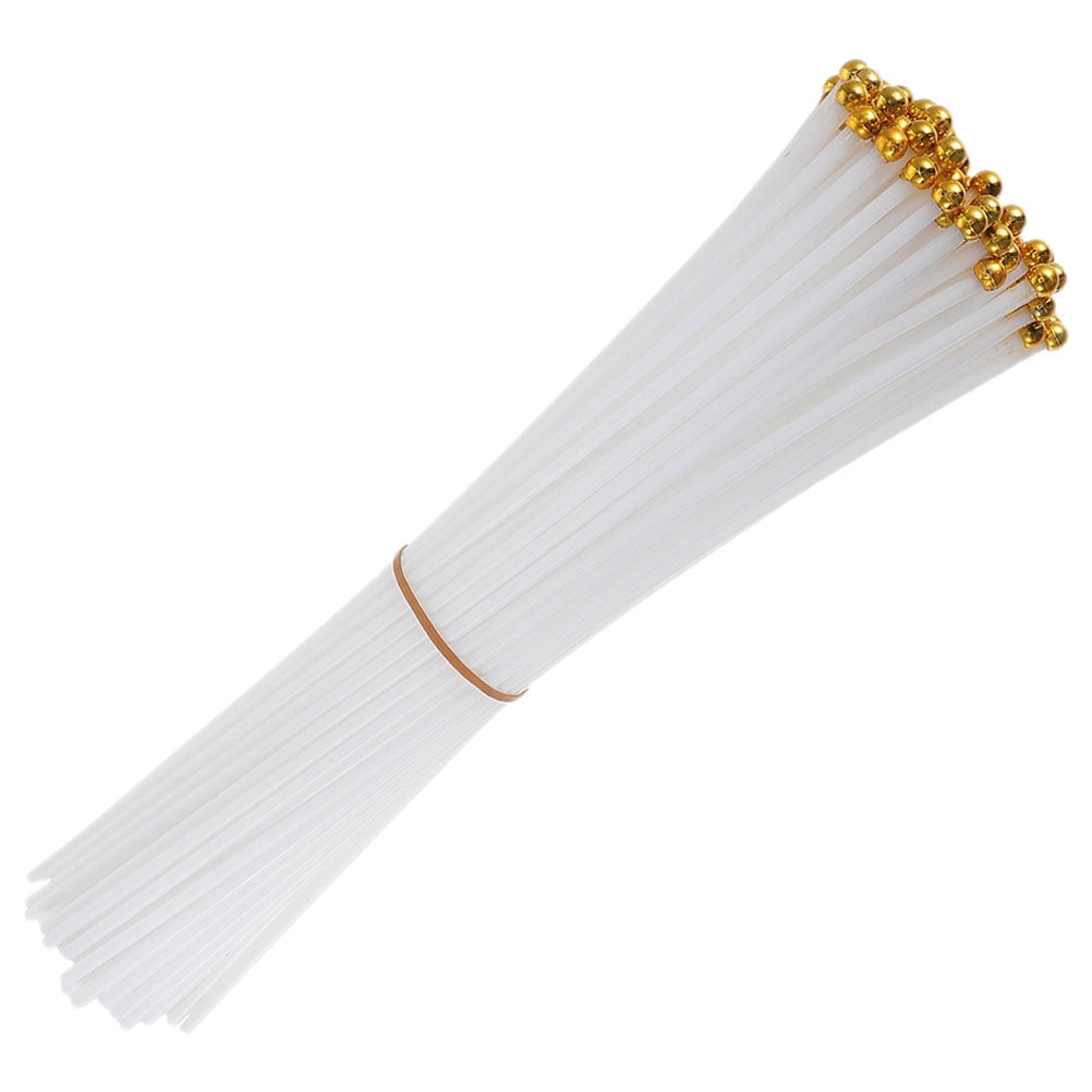 OUNONA 120 Pcs Hand Held Flag Sticks Handheld Flagpoles Accessories ...