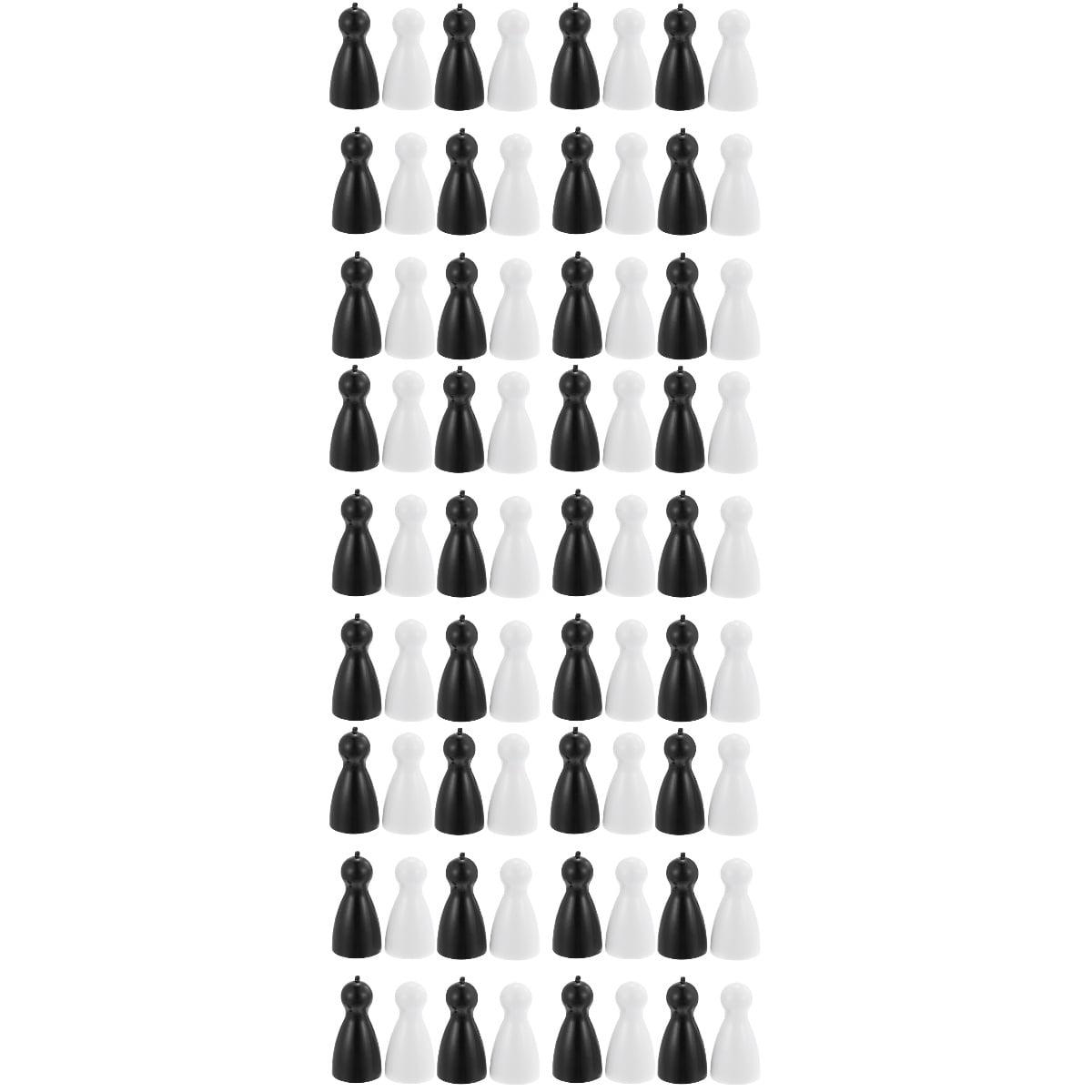 OUNONA 120 pcs Flight Chess Chessman Pawn Game Pieces Plastic Board ...