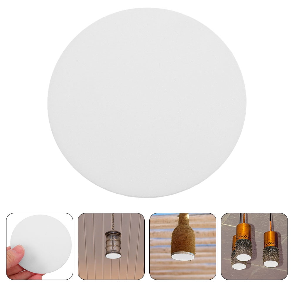 OUNONA 12PCS LED Ceiling Light Diffuser Acrylic Pendants Light DIY ...