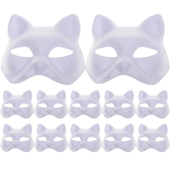 Blank Face Masks