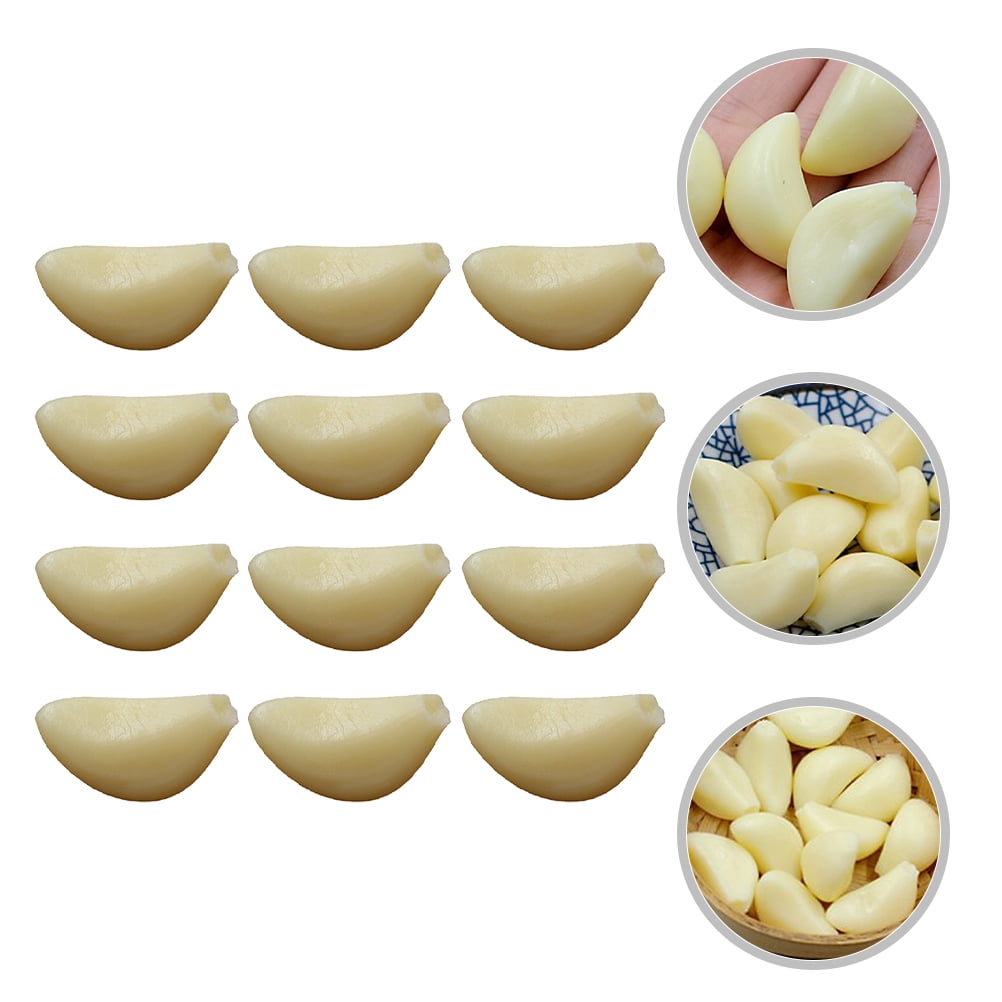 OUNONA 12Pcs PVC Garlic Flakes Models for Art Training and Kindergarten ...