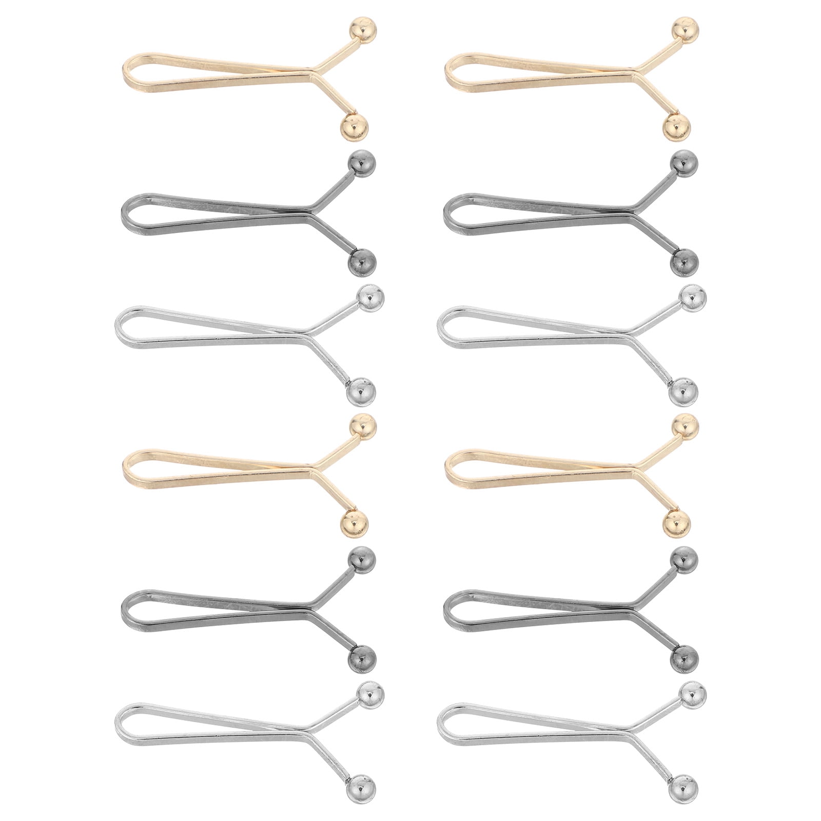 OUNONA Adjustable Waist Tightener Clips Metal for Jeans Trousers and ...