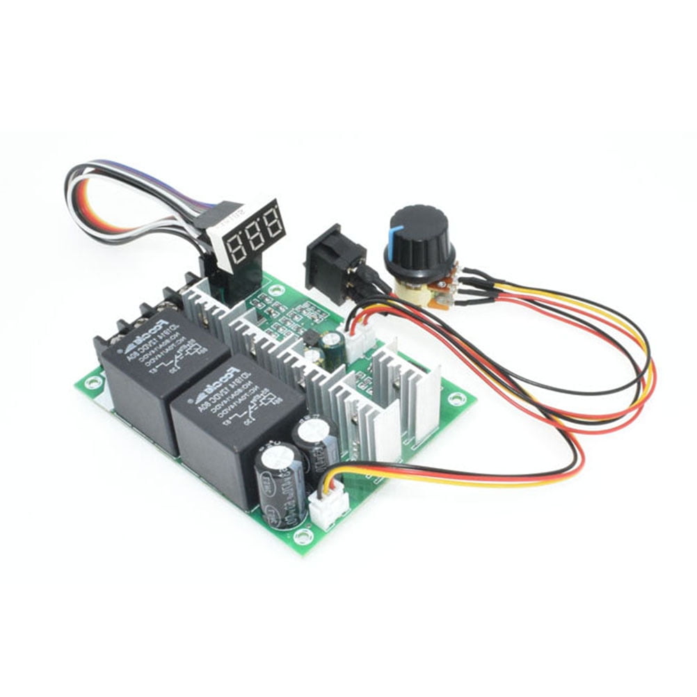 OUNONA 12V 24V 40A Motor Controller PWM Adjustable Reversible Motor ...