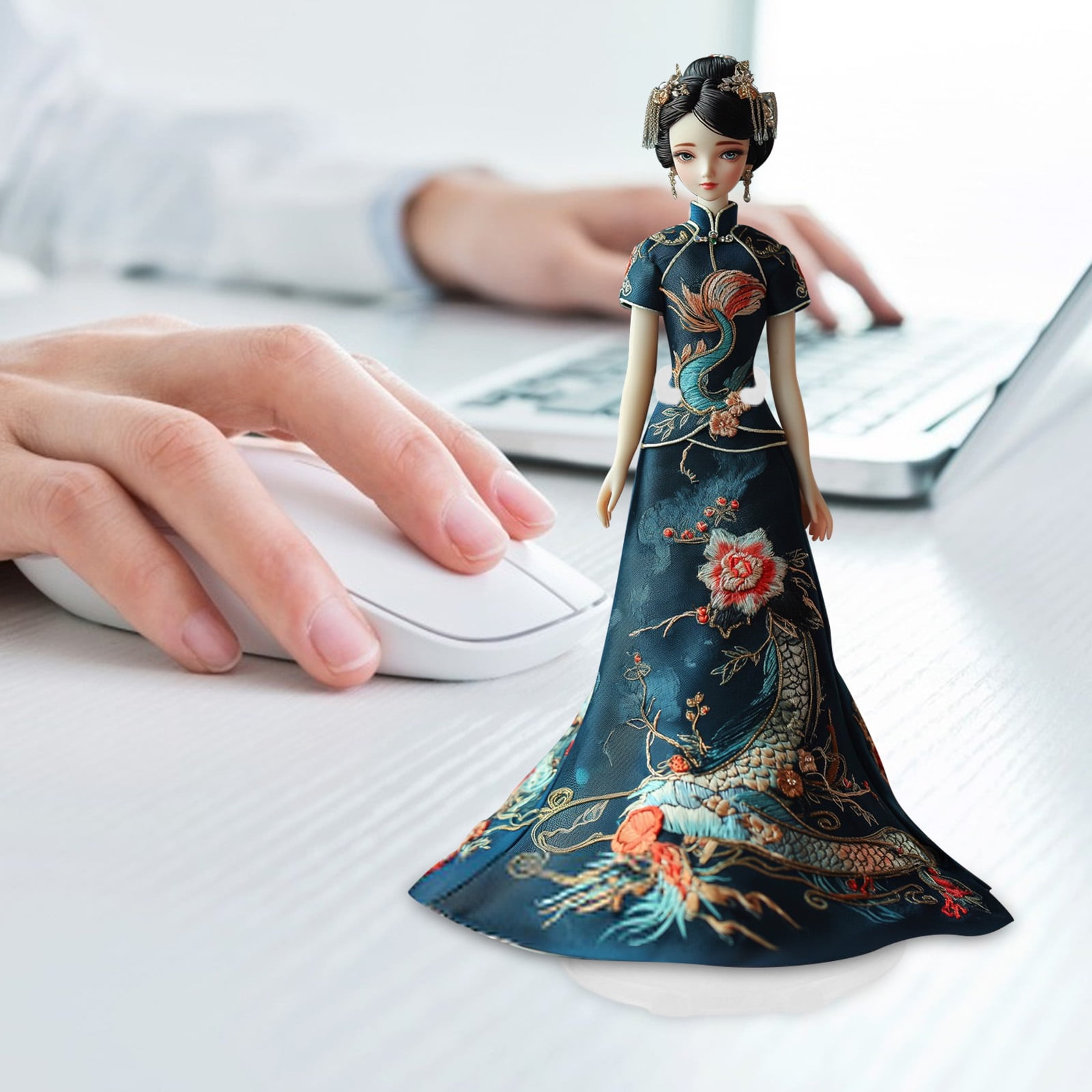 OUNONA 12pcs Doll Stand for Different Sizes Collectible Doll Stand ...