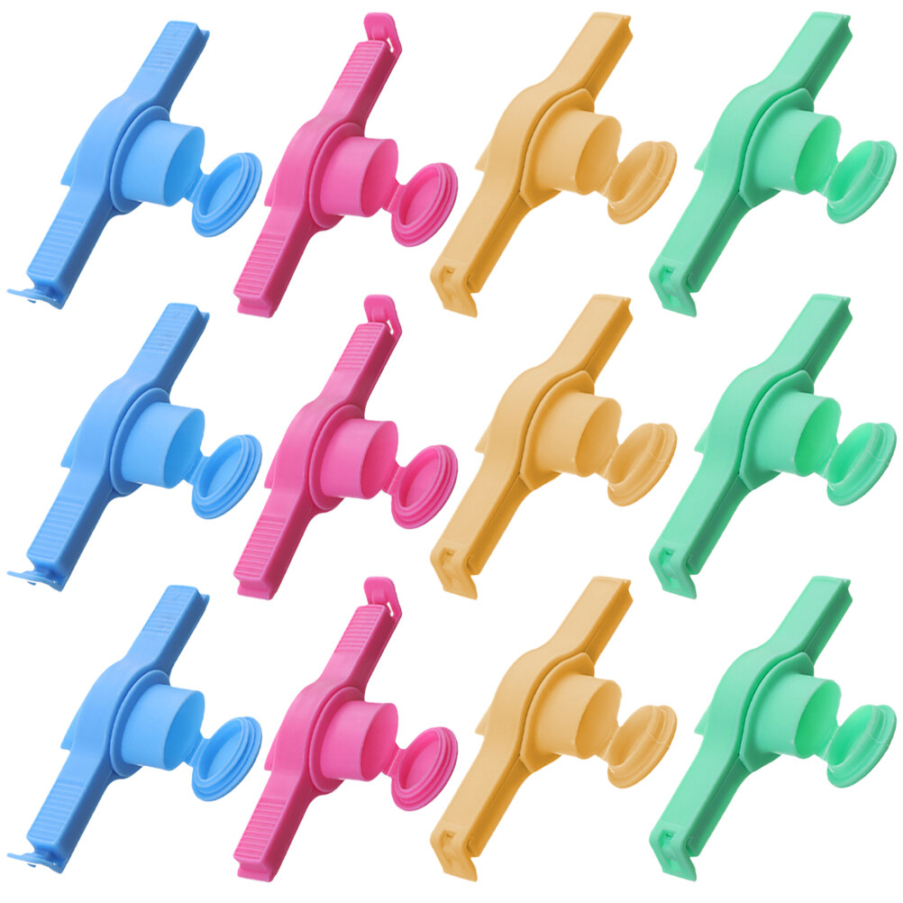 OUNONA 12pcs Food Bag Clips Chip Bag Sealing Clips Food Packaging Clips ...