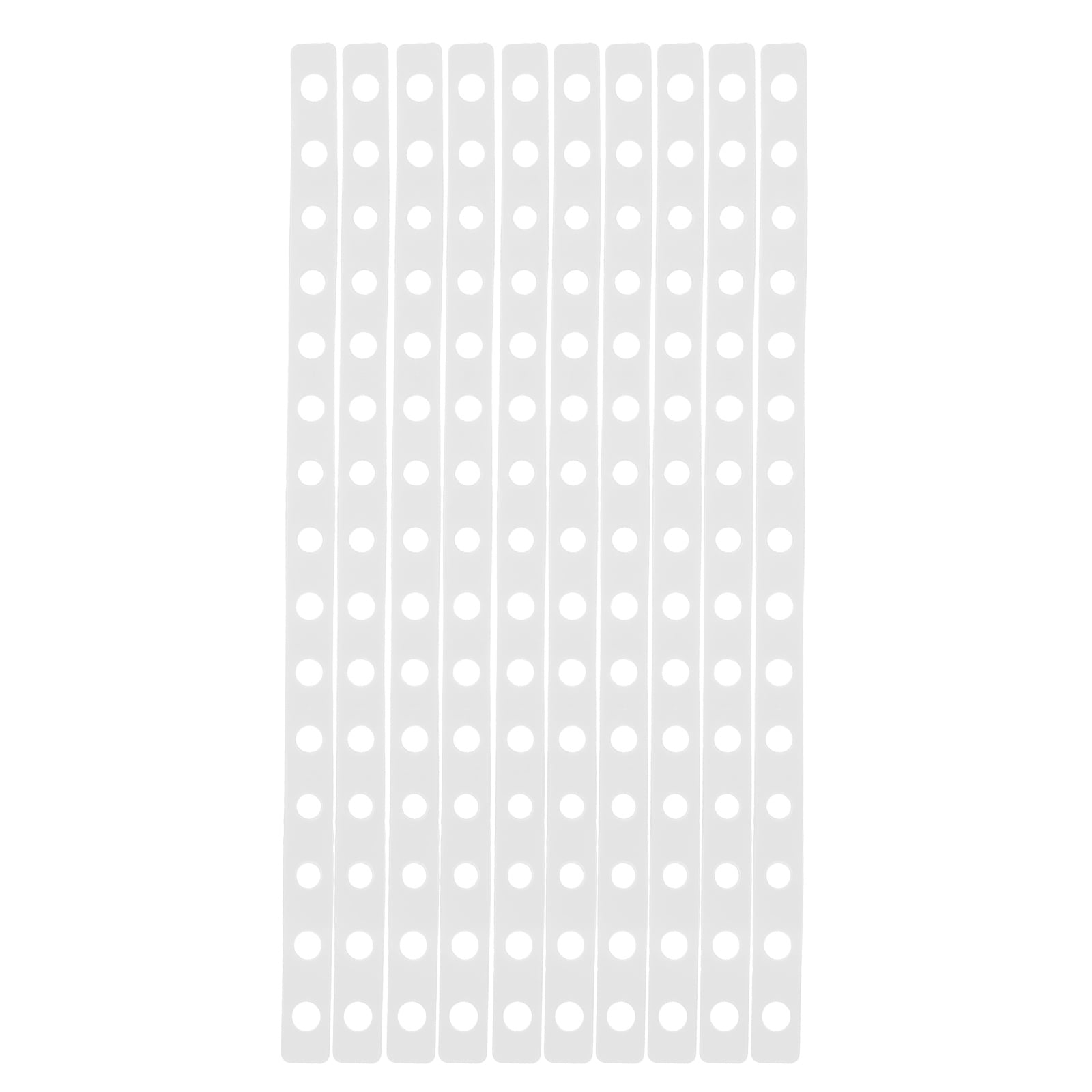 OUNONA 12pcs Garment Hanger Display Strips For Closet Use Plastic Multi ...