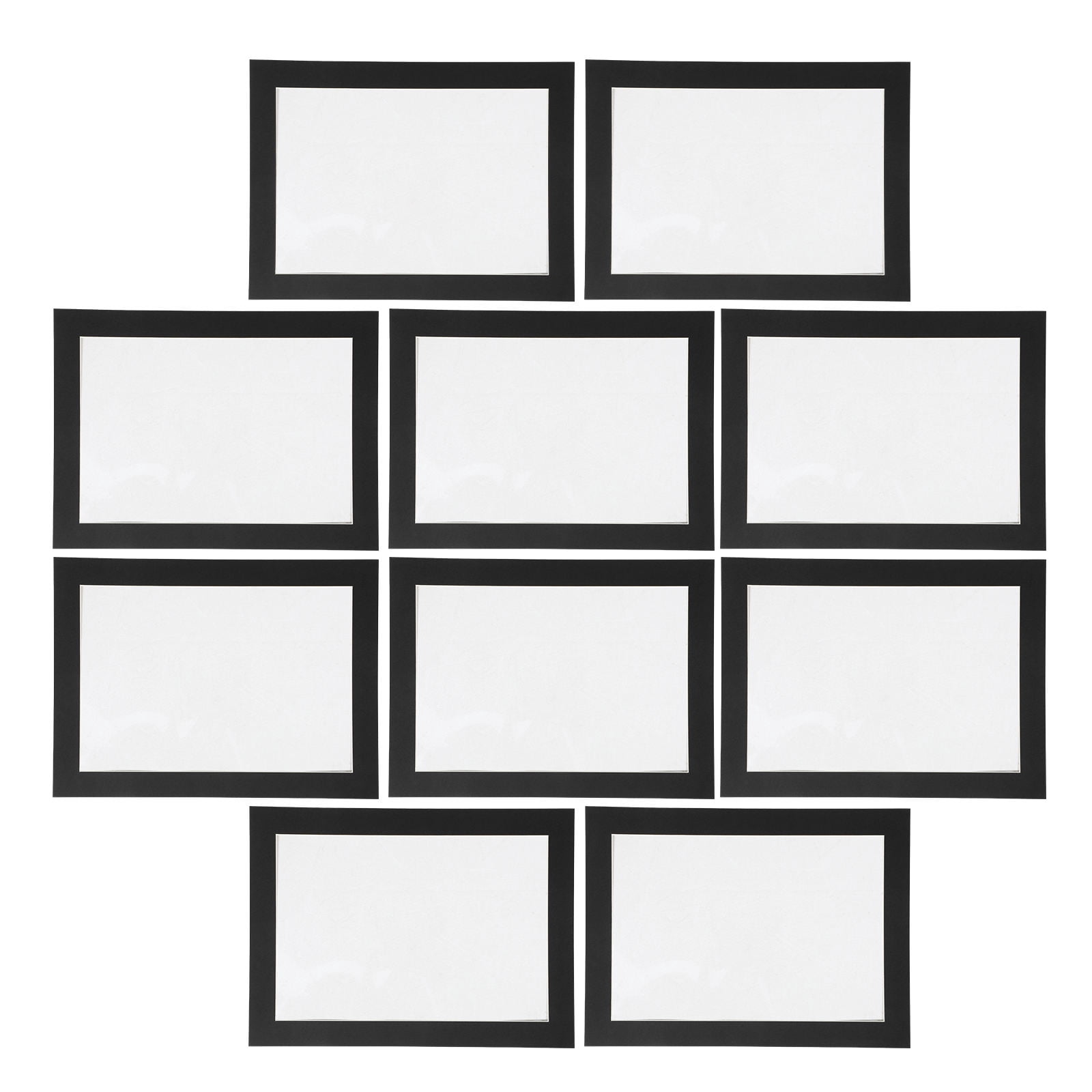 OUNONA 12pcs Kids Art Display Frames 8k Cardboard Frames For Children ...