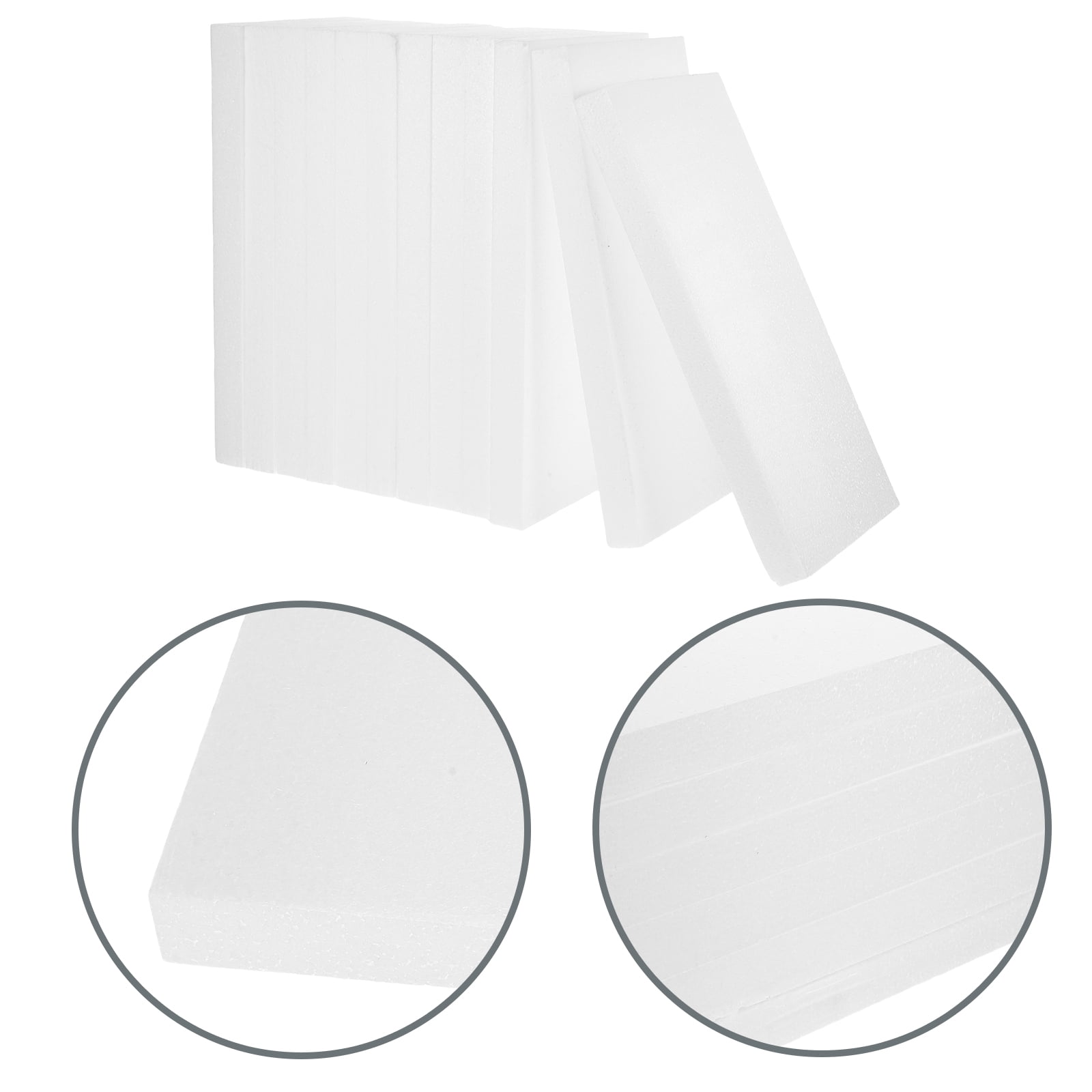 OUNONA 12pcs Rectangular Foam Blocks for DIY Crafts Art Projects and ...