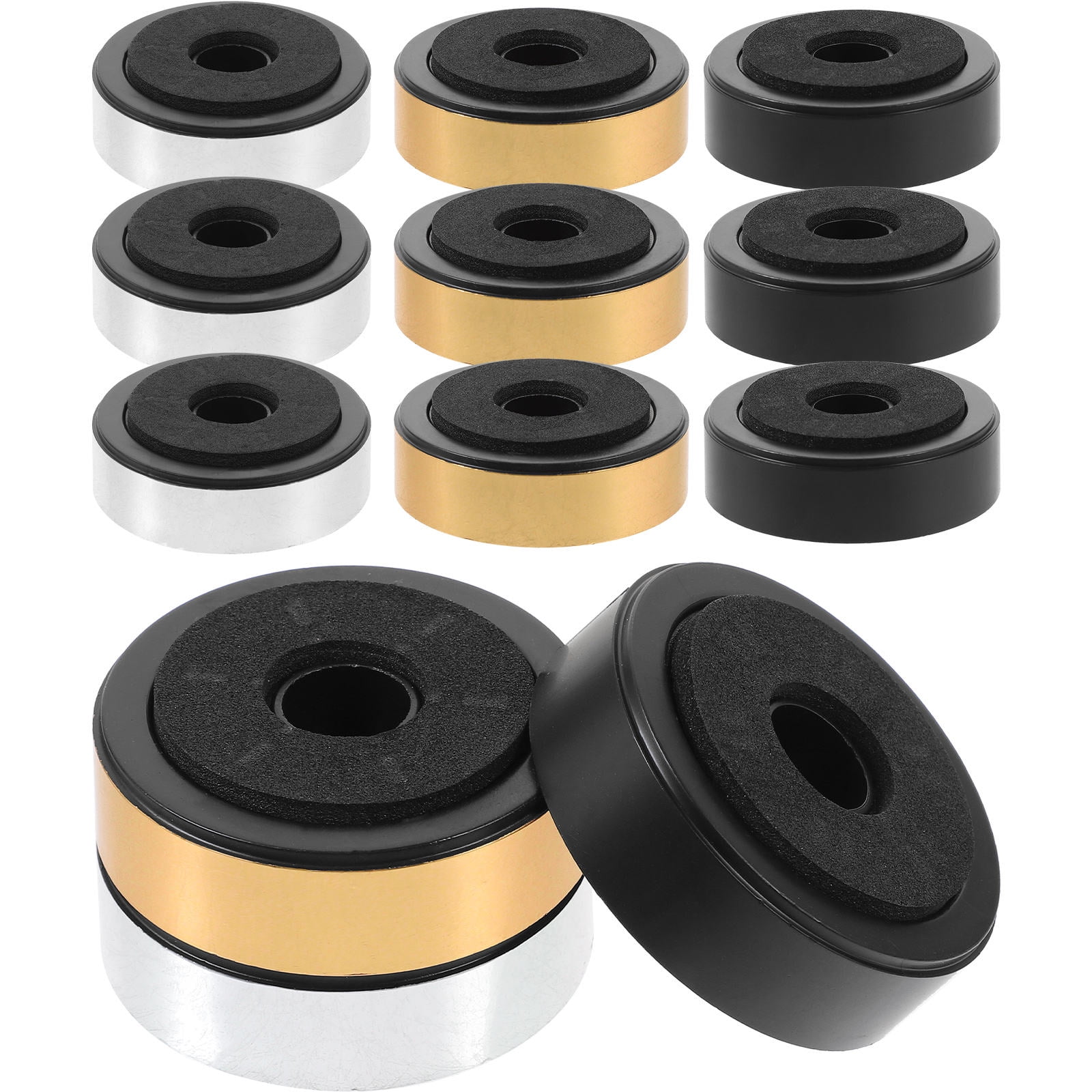 OUNONA 12pcs Speaker Feet Subwoofer Isolation Feet Speaker Isolation ...