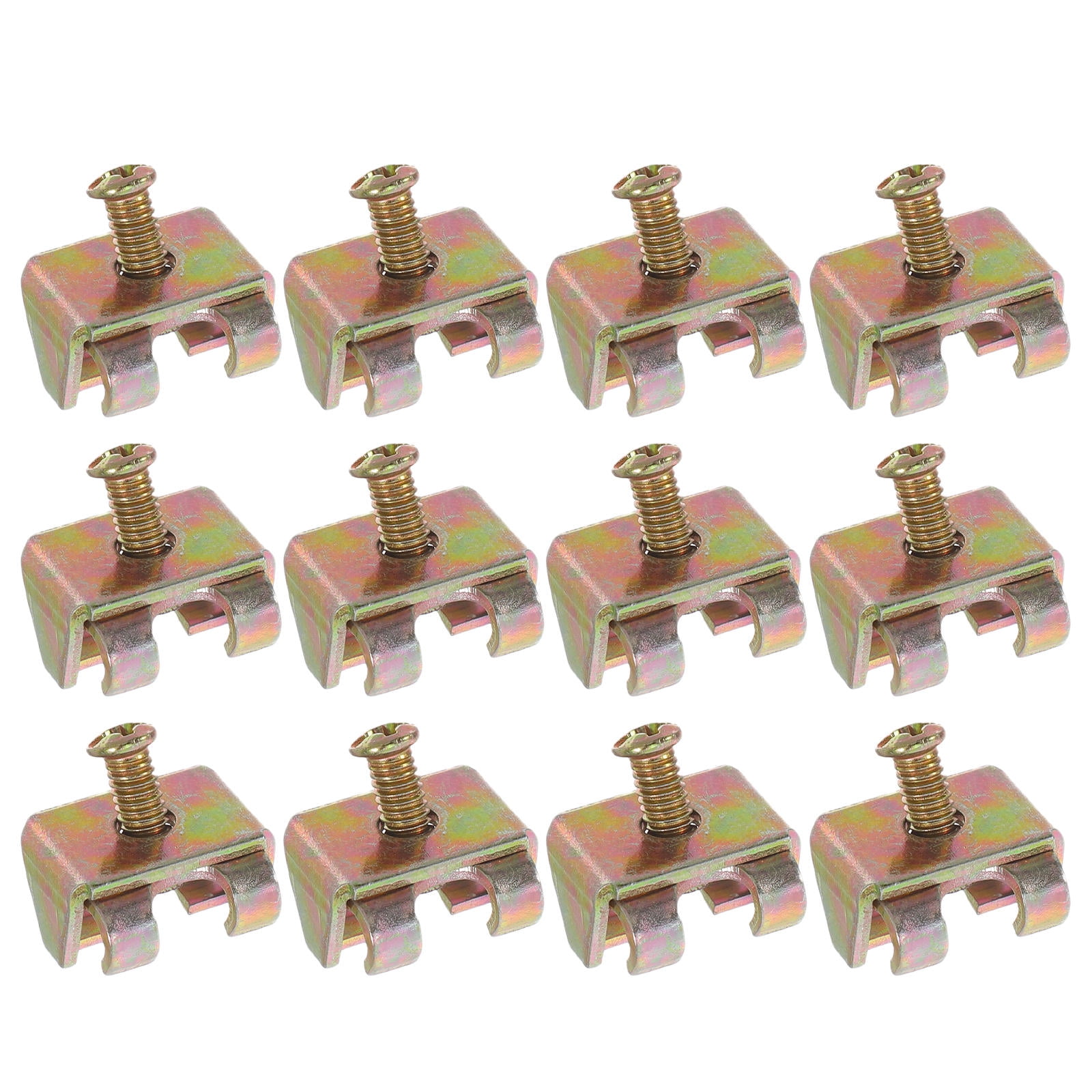 OUNONA 12pcs Universal Fan Cover Screws Horn Fan Mesh Cover Fasteners ...