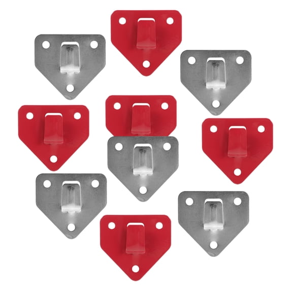OUNONA 12pcs Wall Fire Extinguisher Bracket Wall Fire Extinguisher Hook ...