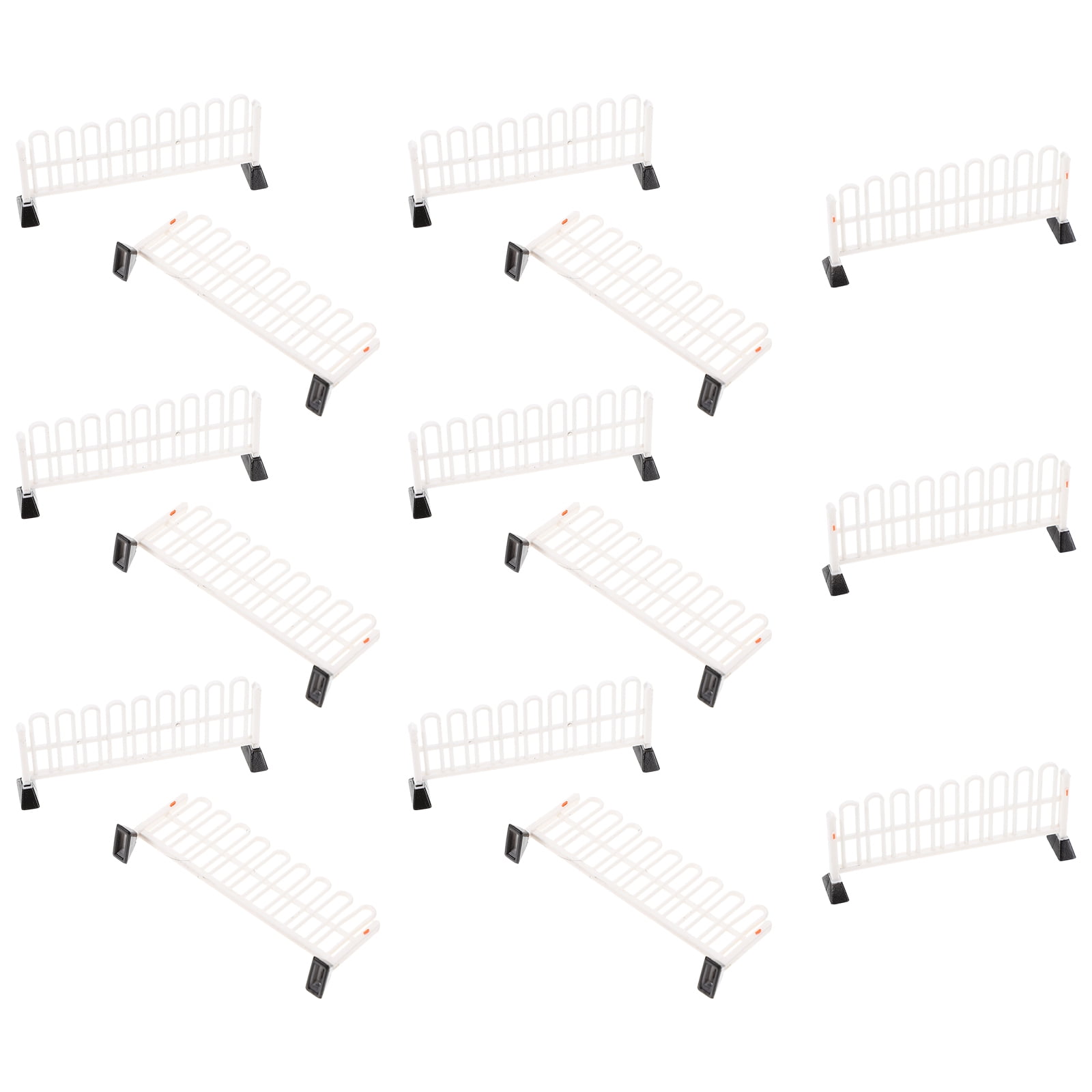 OUNONA 15 Pcs Road Sign Barricade Roadblock Toy Simulation Scene Model ...