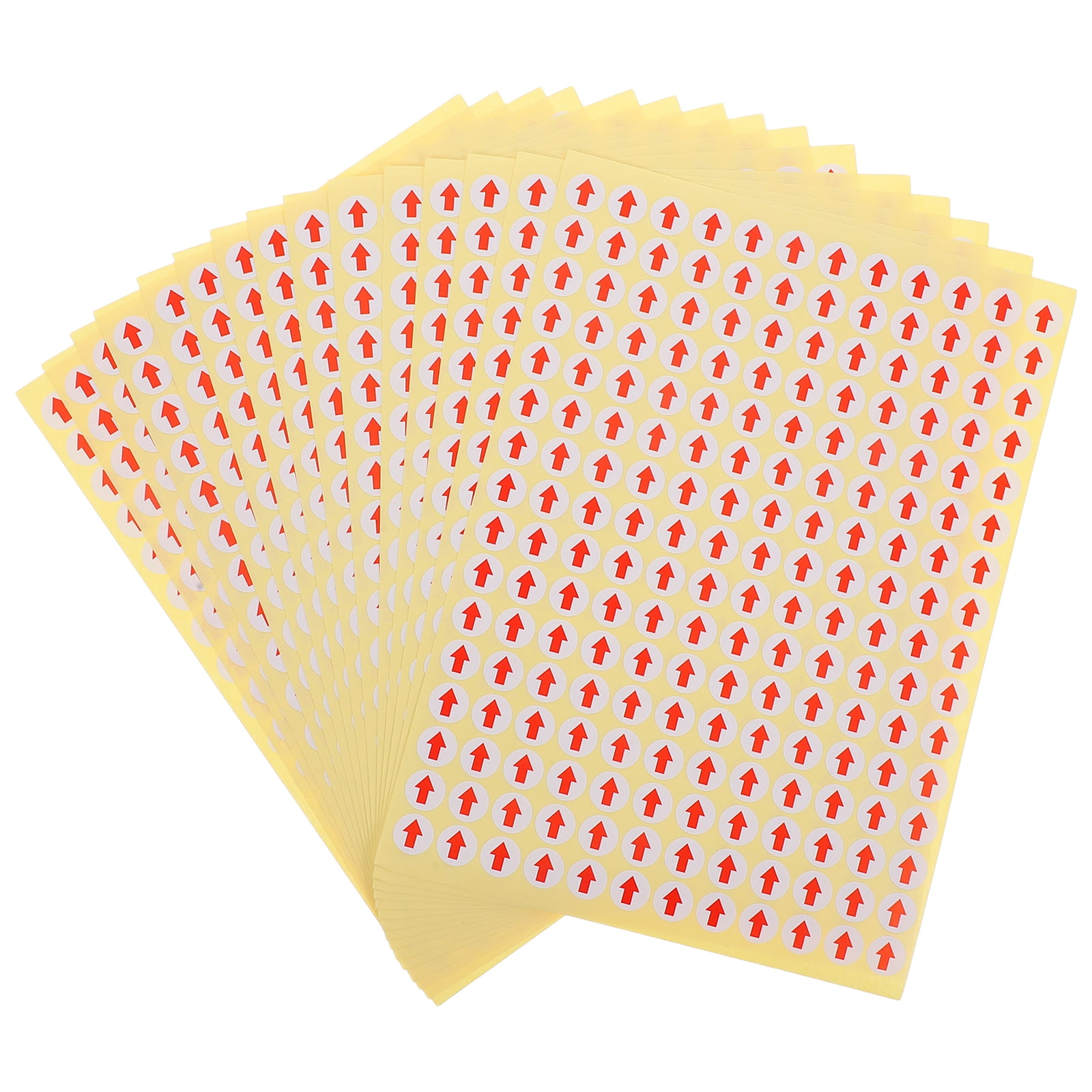 15 Sheets Arrow Self Adhesive Label Sold Stickers Small Arrow Sticker ...
