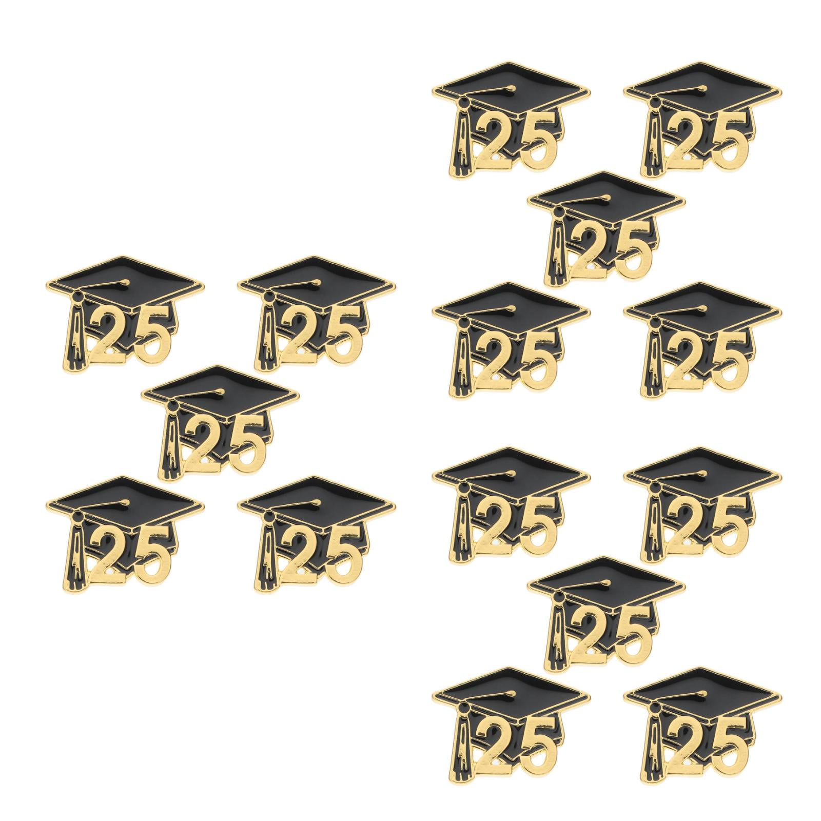 OUNONA 15 pcs Graduation Cap Brooch Pins 2025 Souvenir Badge Pin 2025 ...
