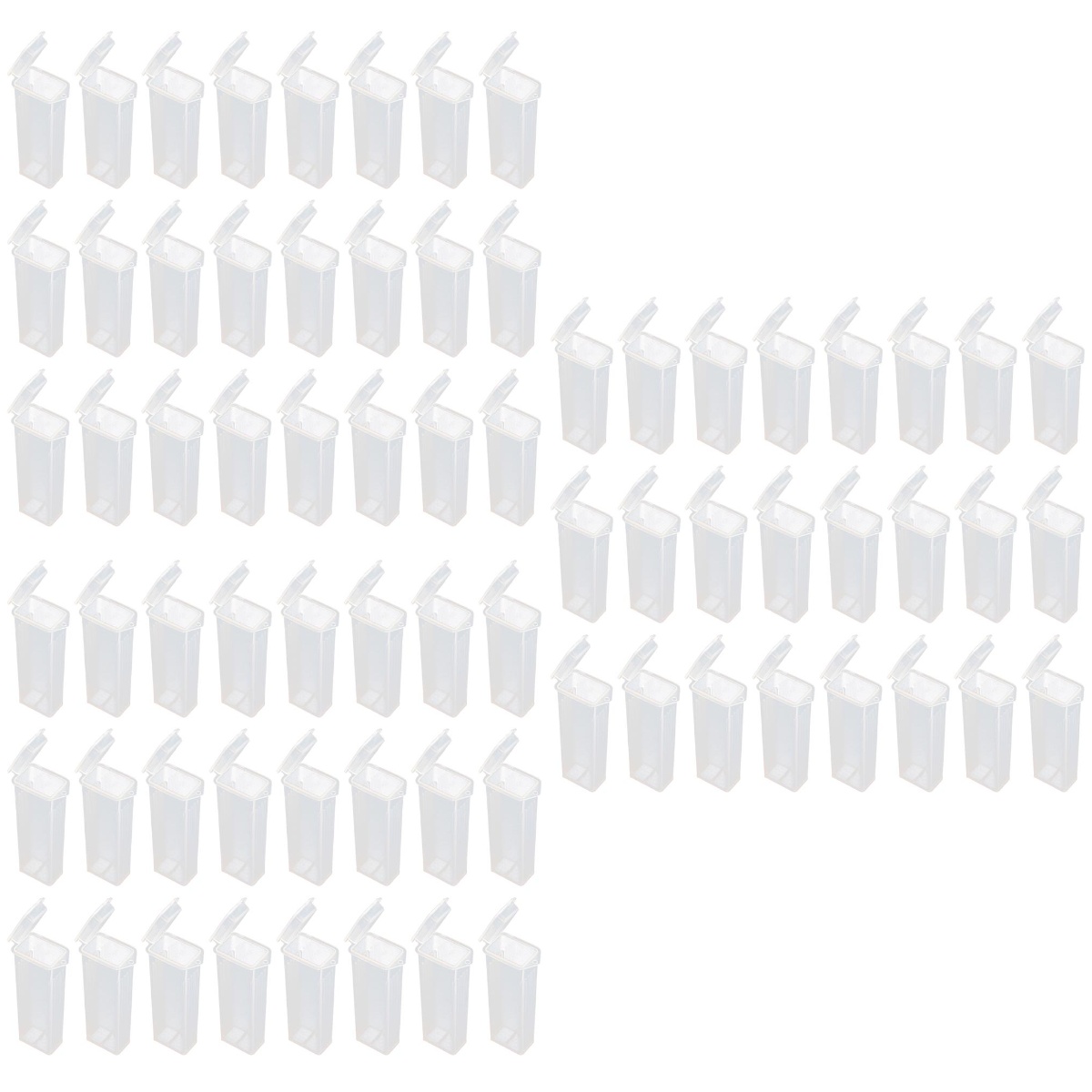 DRAFIDEEP White Pp Slide Case For Scientific Research 150Set - Walmart.com