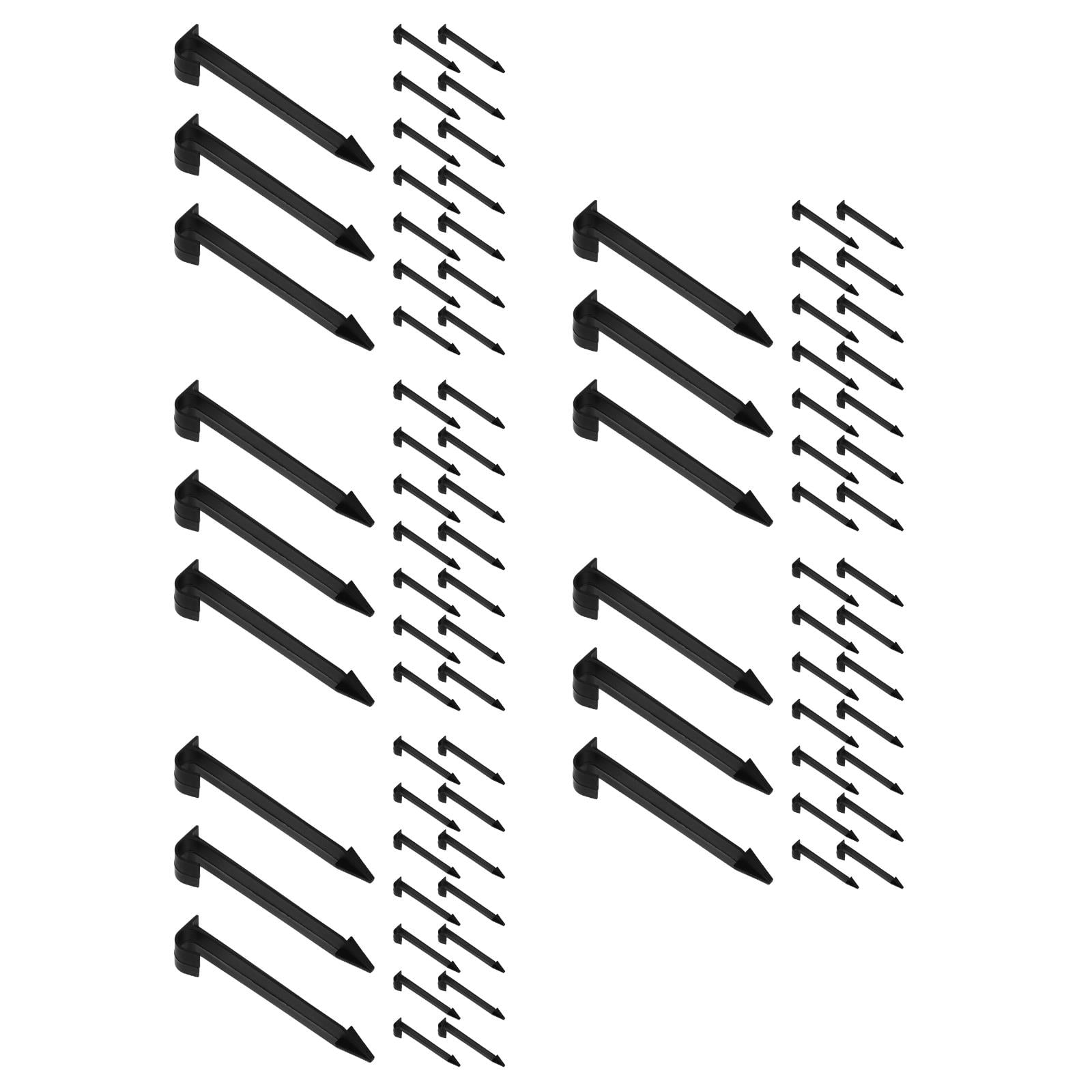 OUNONA 150 pcs Landscape Stakes for Drip Irrigation Heavy Duty Plastic ...