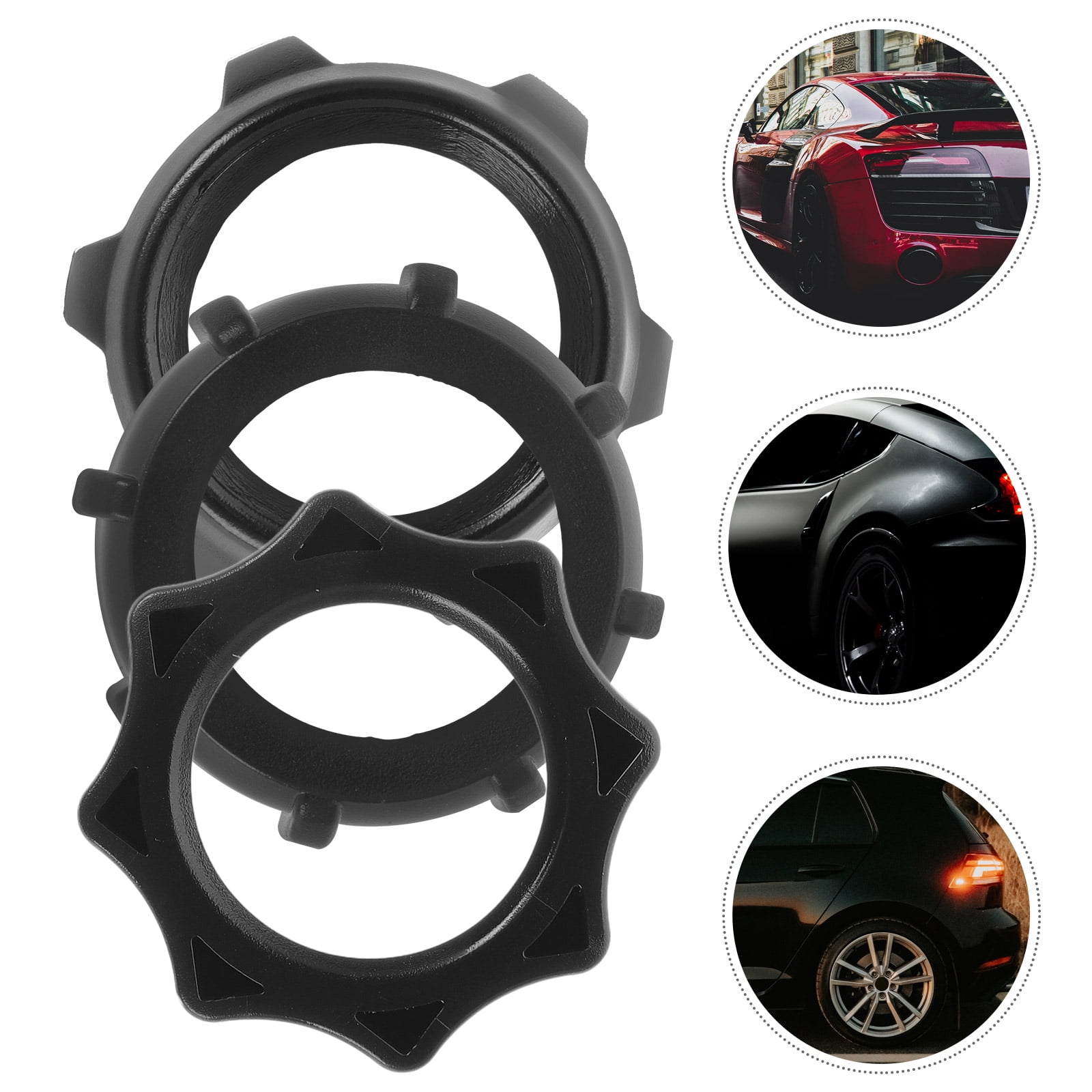 OUNONA 15pcs Ball Head Screw Cap Car Mount Tightening Nut Ball-joint ...