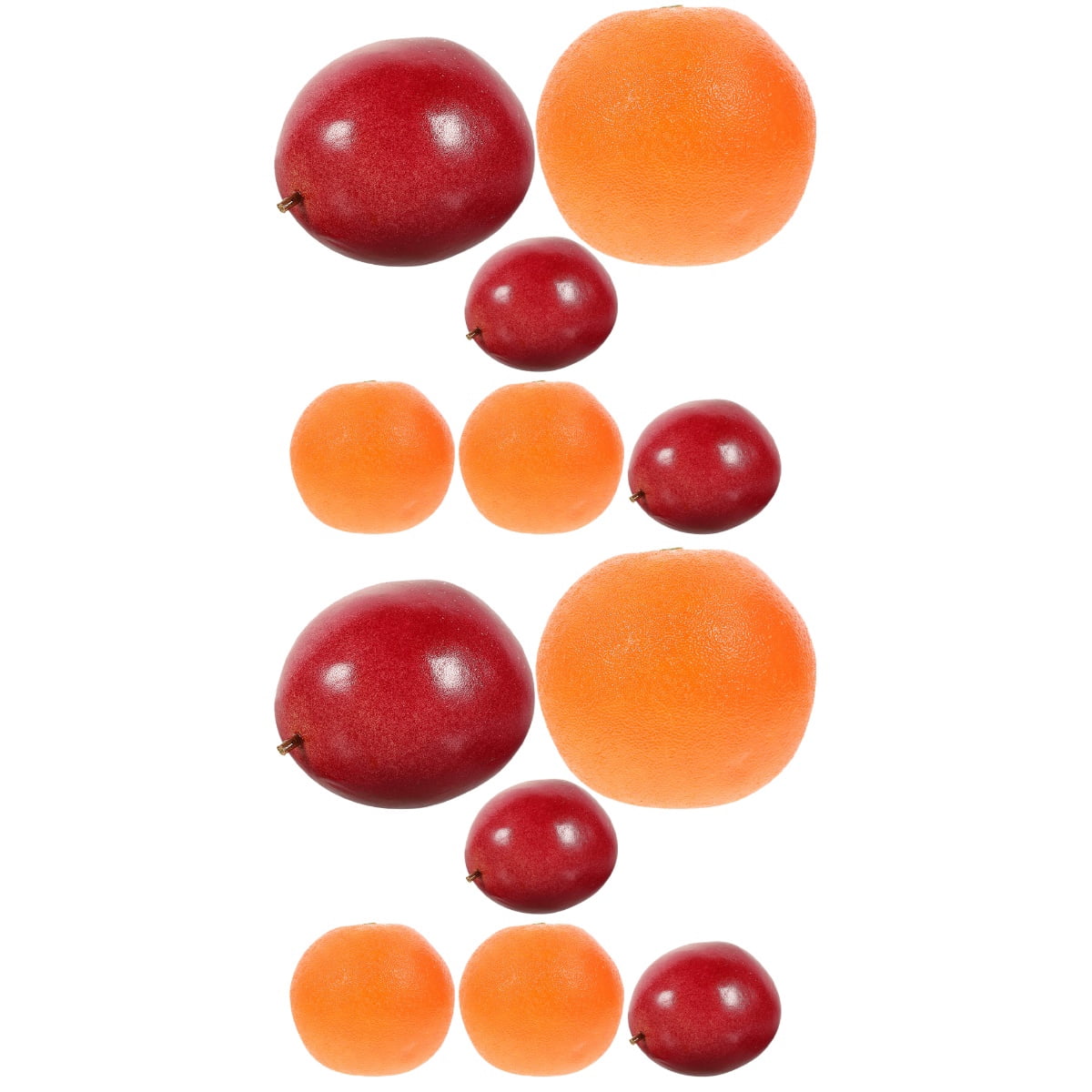 OUNONA 16 pcs Fake Fruits Photography Props Artificial Fruits Lifelike ...