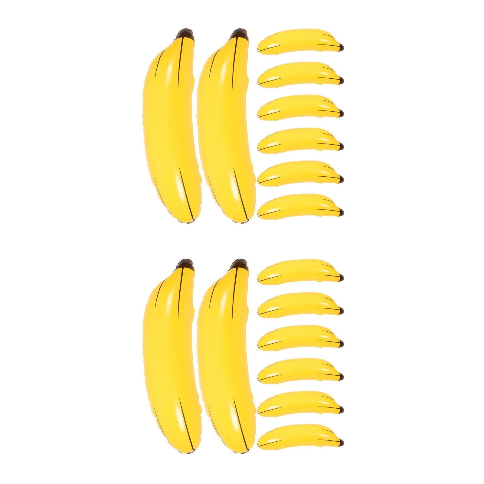 OUNONA 16 pcs Giant Inflatable Banana Props Large Blow Up Banana ...