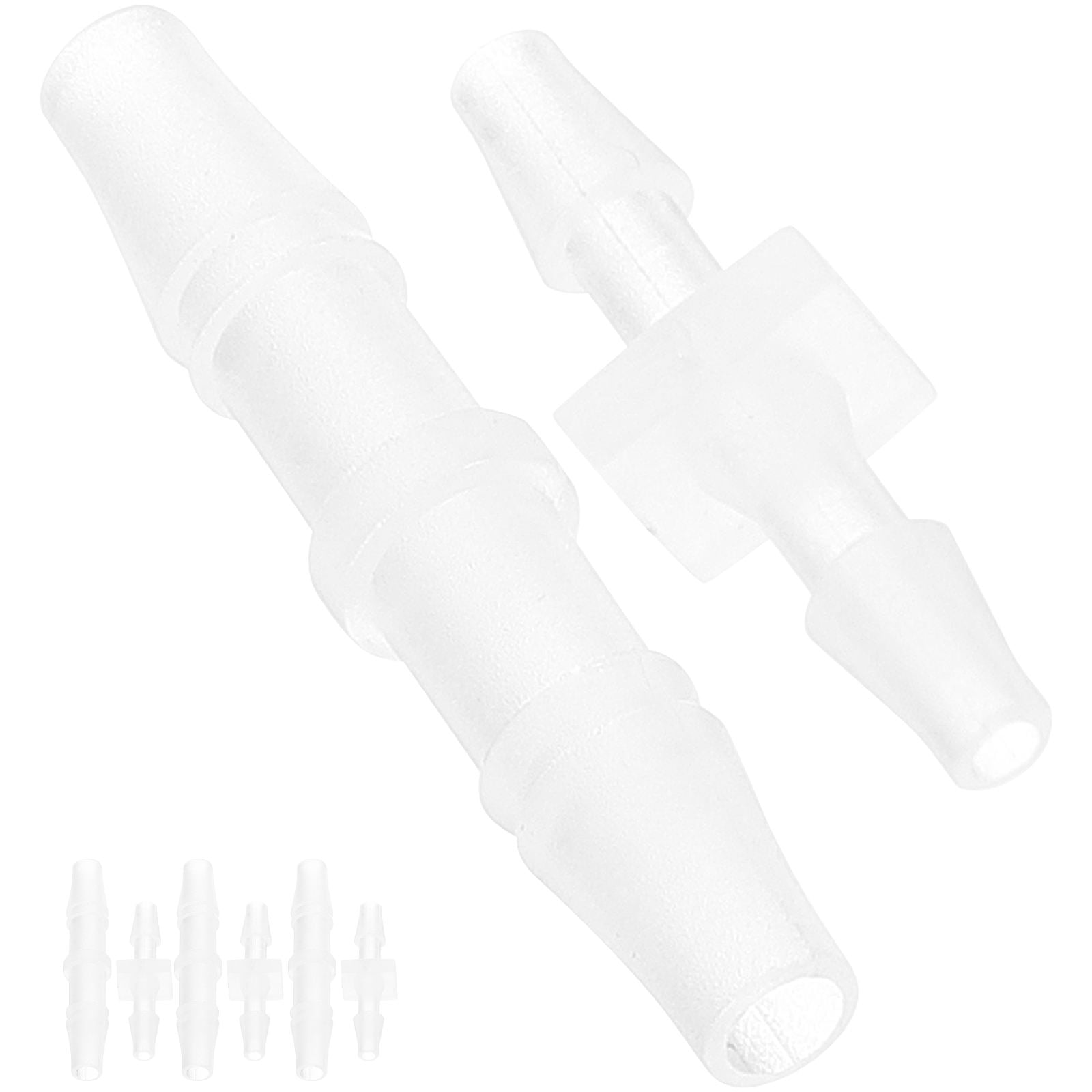 OUNONA 16 pcs Hose Fitting Adapter Hose Repair Kits Hose Barb Plastic ...
