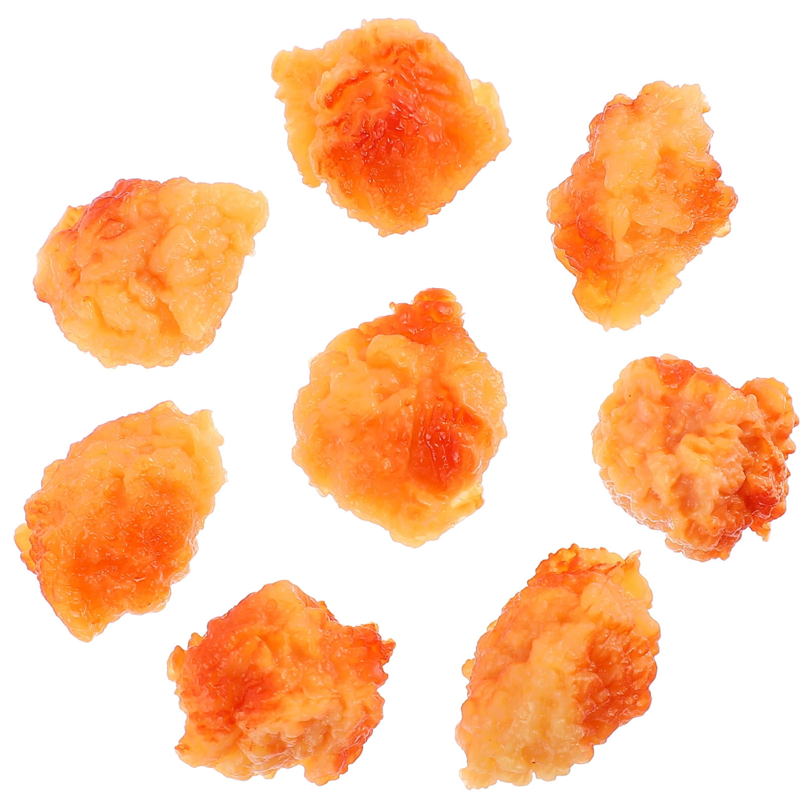 OUNONA 16 pcs Simulation Chicken Popcorn Model Food Decoration Prop ...