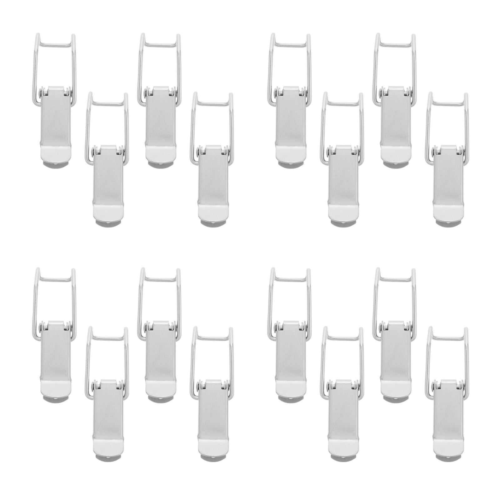 OUNONA 16 pcs Stainless Steel Spring Toggle Clamp Latch For Industrial ...