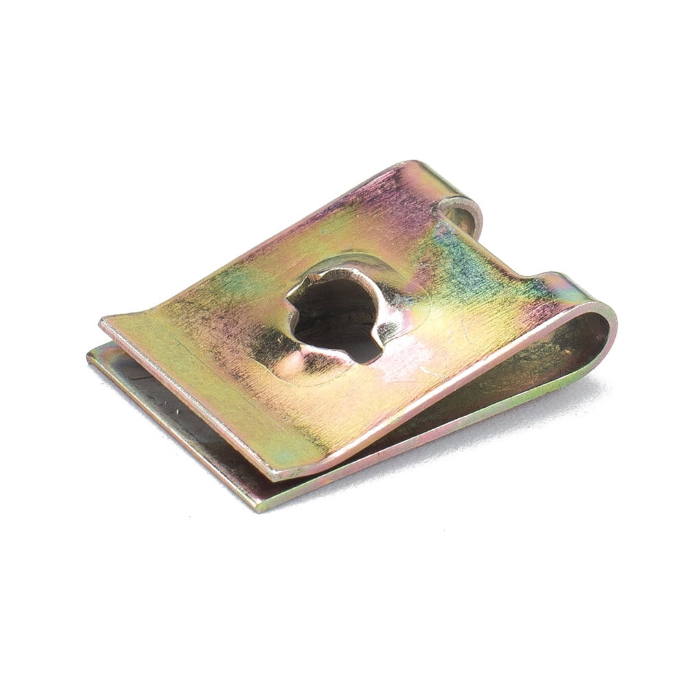 OUNONA 160 Pcs Self Tapping Nut U-shaped Reed Screw Set U Nut Fasteners ...