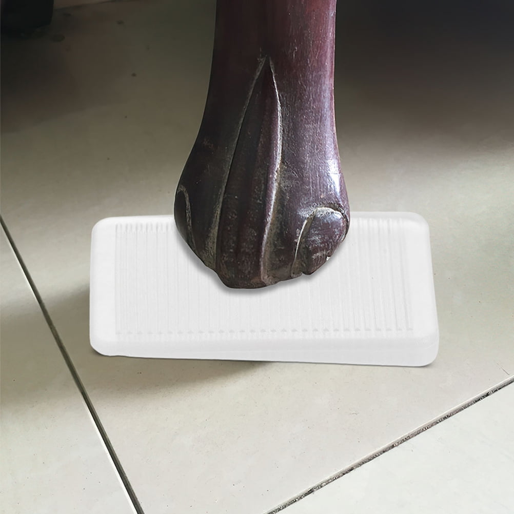 OUNONA 16pcs Plastic Shims Table Wedge Clear Toilet Shim Levelers ...