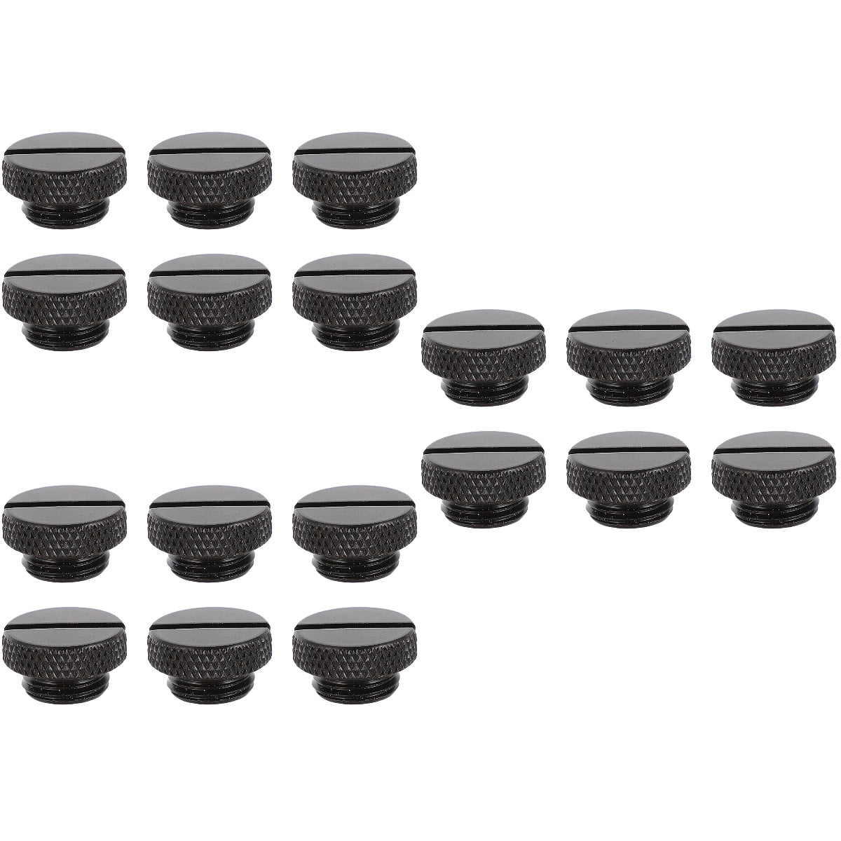 OUNONA 18 PCS Computer Liquid Cooling Stop Plug Replacement G1/4 inch ...