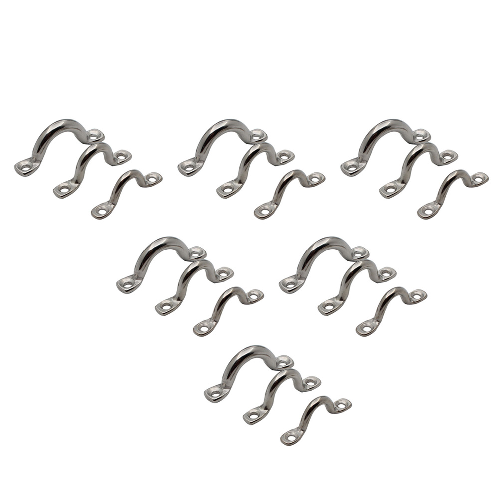 OUNONA 18 Pcs Racks Kayak Fixed Ring Canoe Rigging Hardware 5.8X2.2CM ...