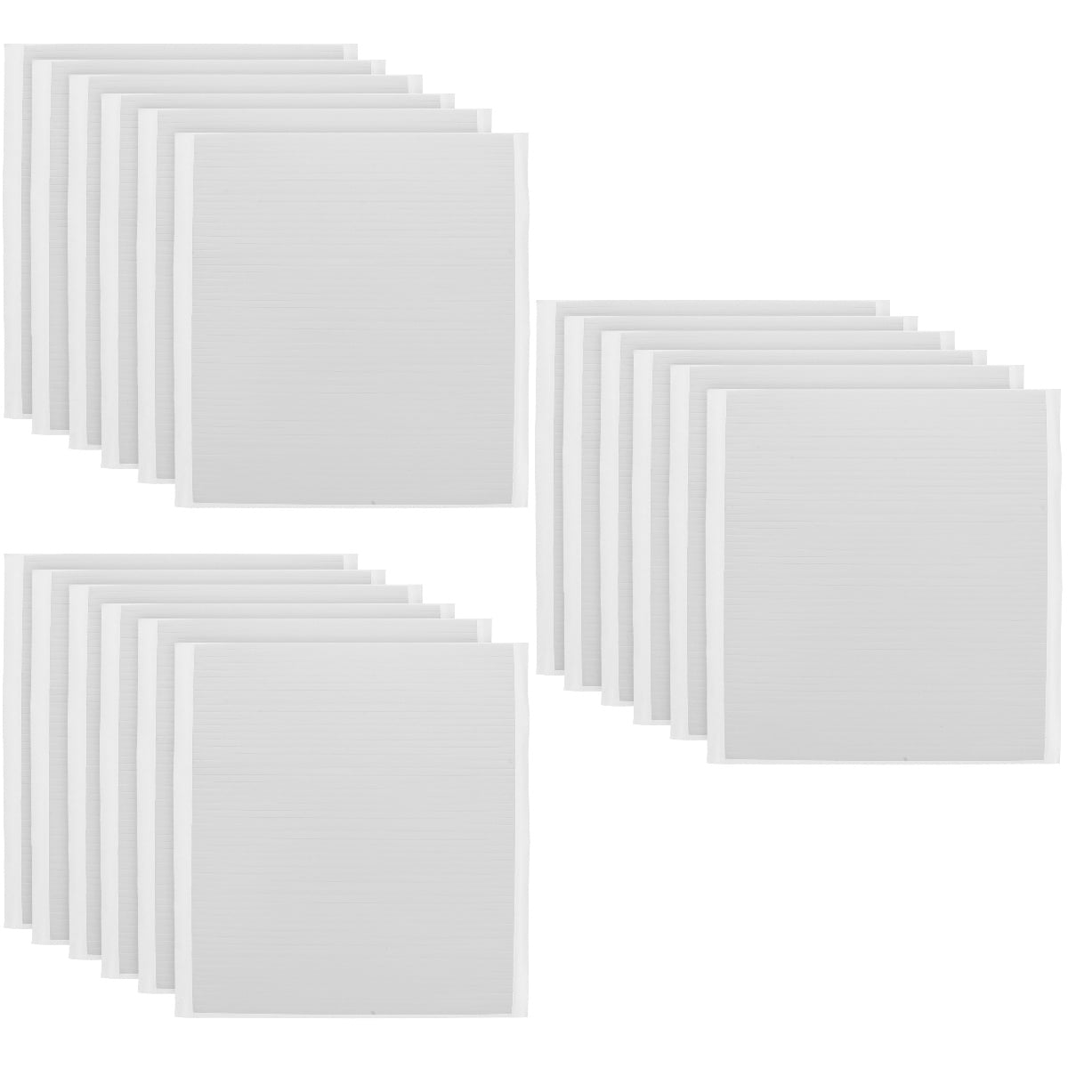 OUNONA 18 Sheets Sticky Foam Sheets Double Sided Adhesive Foam Sticky ...