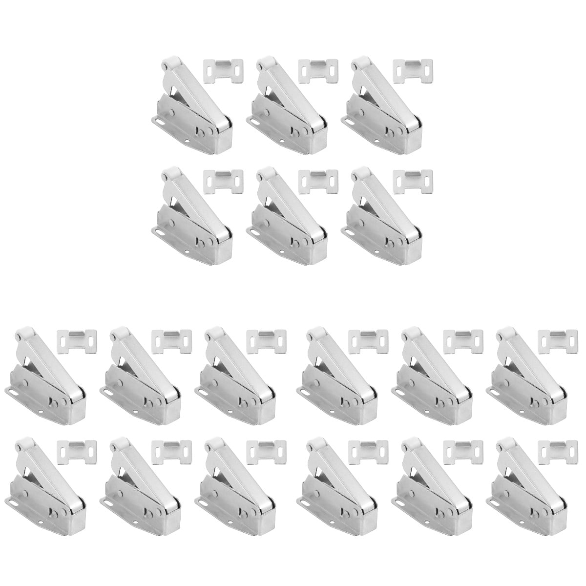 OUNONA 18 pcs Push Catch Latch Open Touch Catch Latch Lock Spring ...