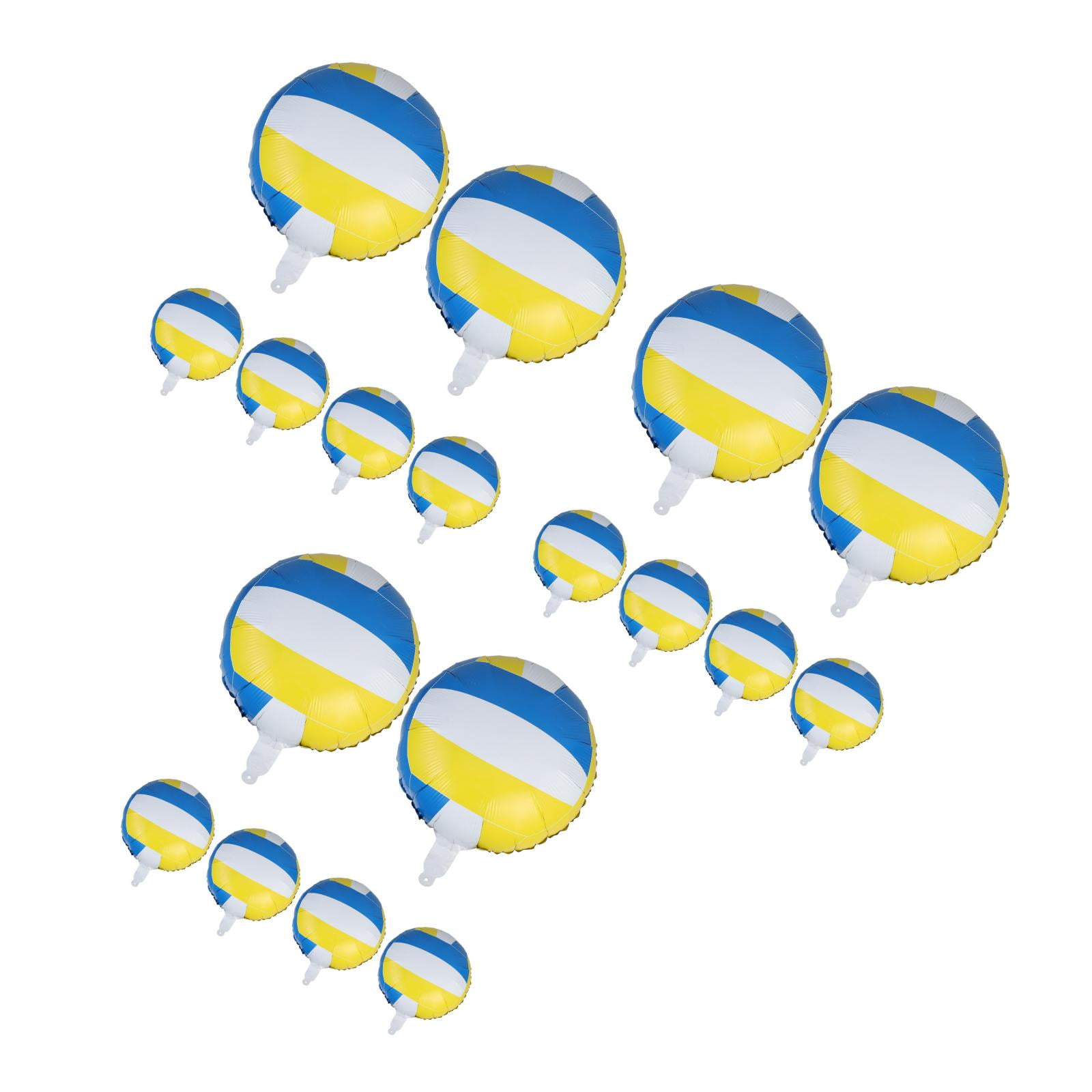OUNONA 18 pcs Volleyball Balloon Inflatable Volleyball Balloon ...