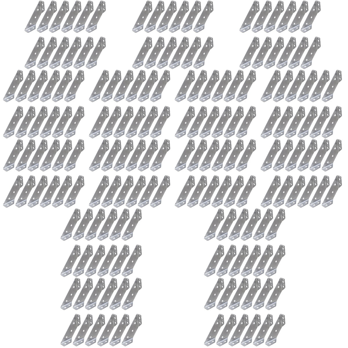 OUNONA 180 pcs Trapezoid Angle Bracket Right Angle Corner Brace ...