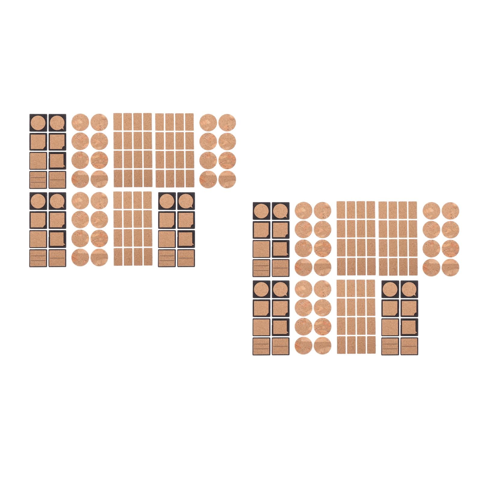 OUNONA 192 pcs Wooden Sticky Labels Bottle Label Sticker Classification ...