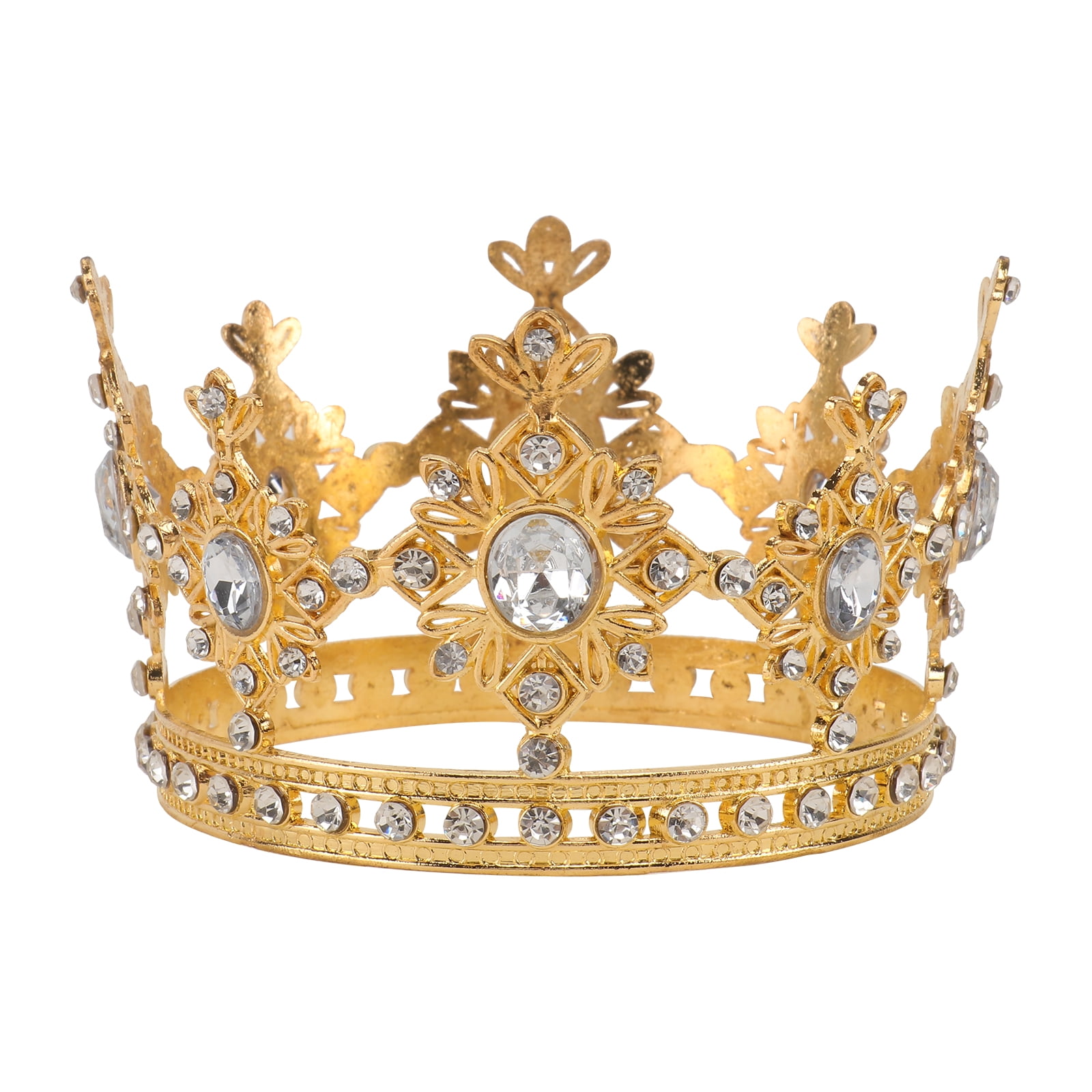OUNONA 1PC Birthday Cake Crown Decoration Child Crown Headdress Dessert ...