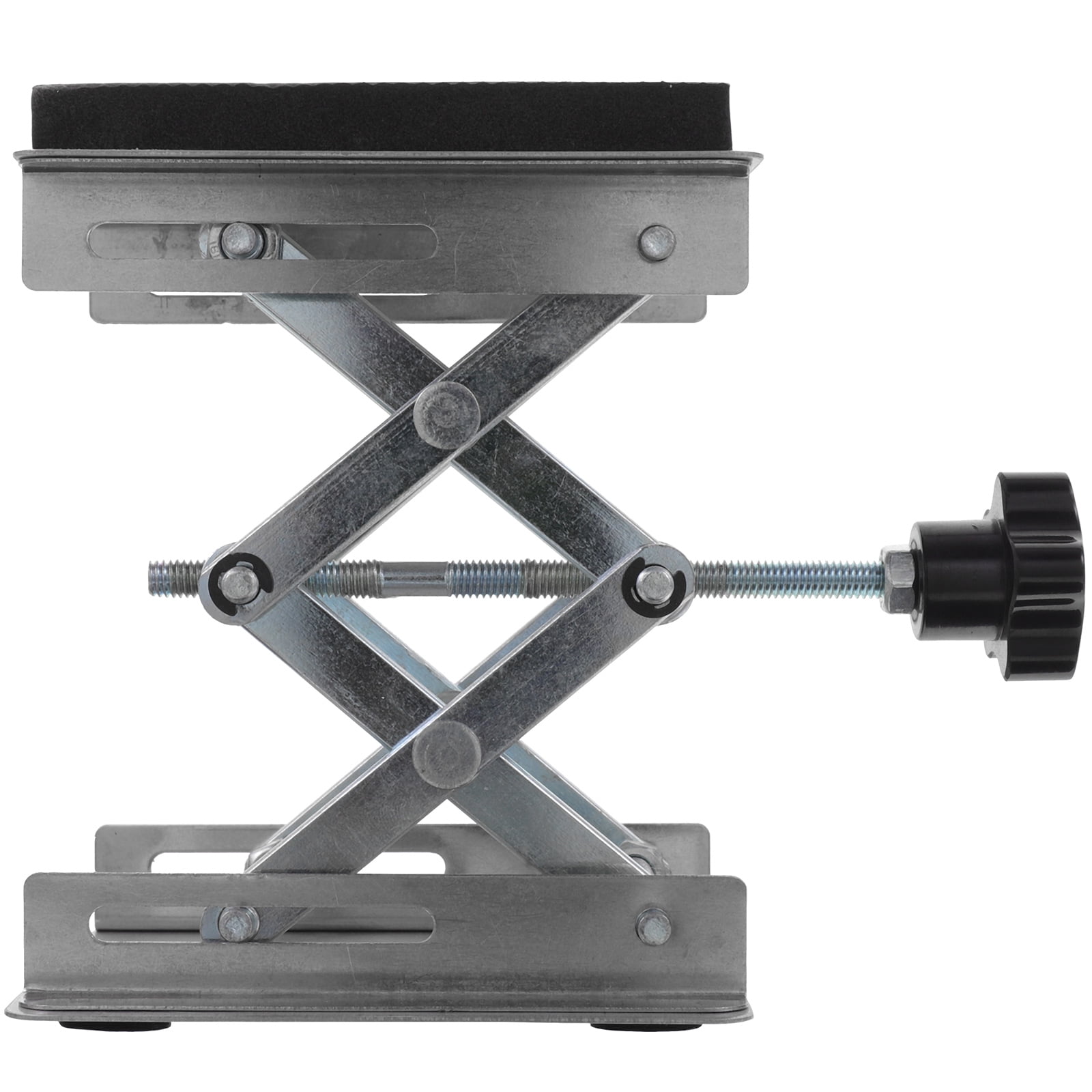 OUNONA Laboratory Stand Height Adjustable Black Lifting Jack Platform ...