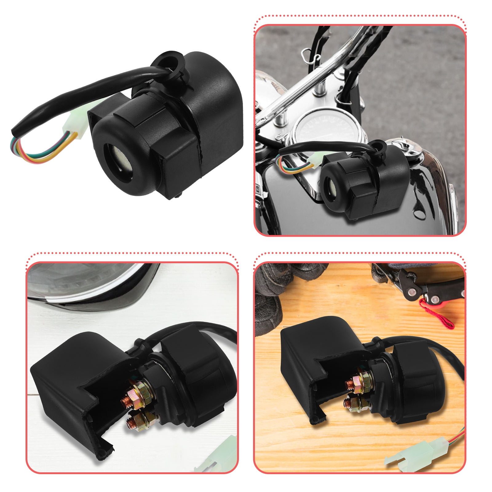 OUNONA 1Pack High Reliability 12V Voltage Stable Starting Function ...